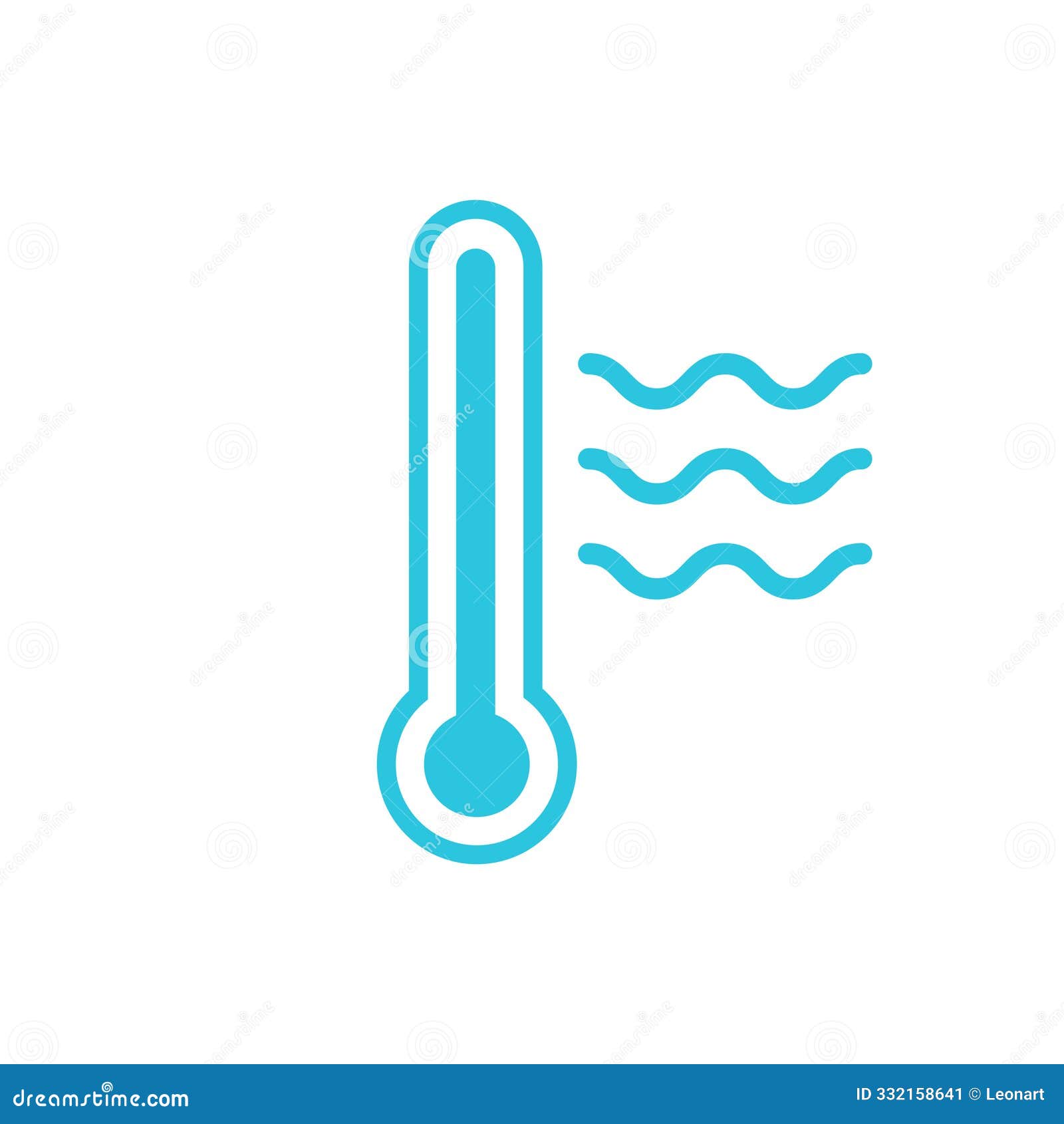 Heat Wave In British Indian Ocean Territory, Thermometer In Front Of ...