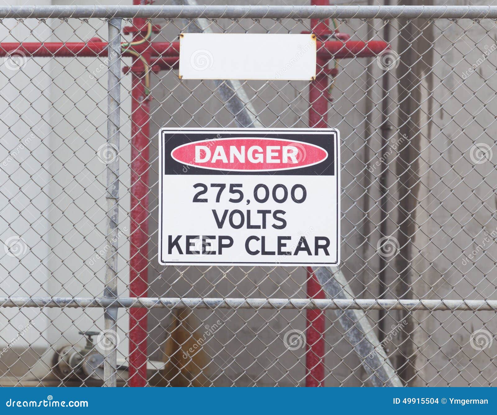 Extreme high voltage sign stock photo. Image of caution - 49915504