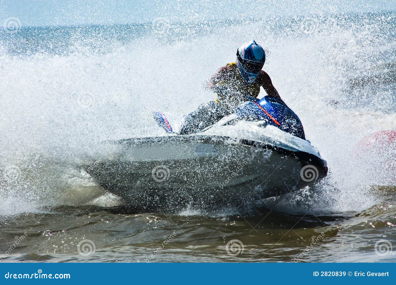Extreme Jet-ski Watersports Stock Image - Image of holland, dangerous ...