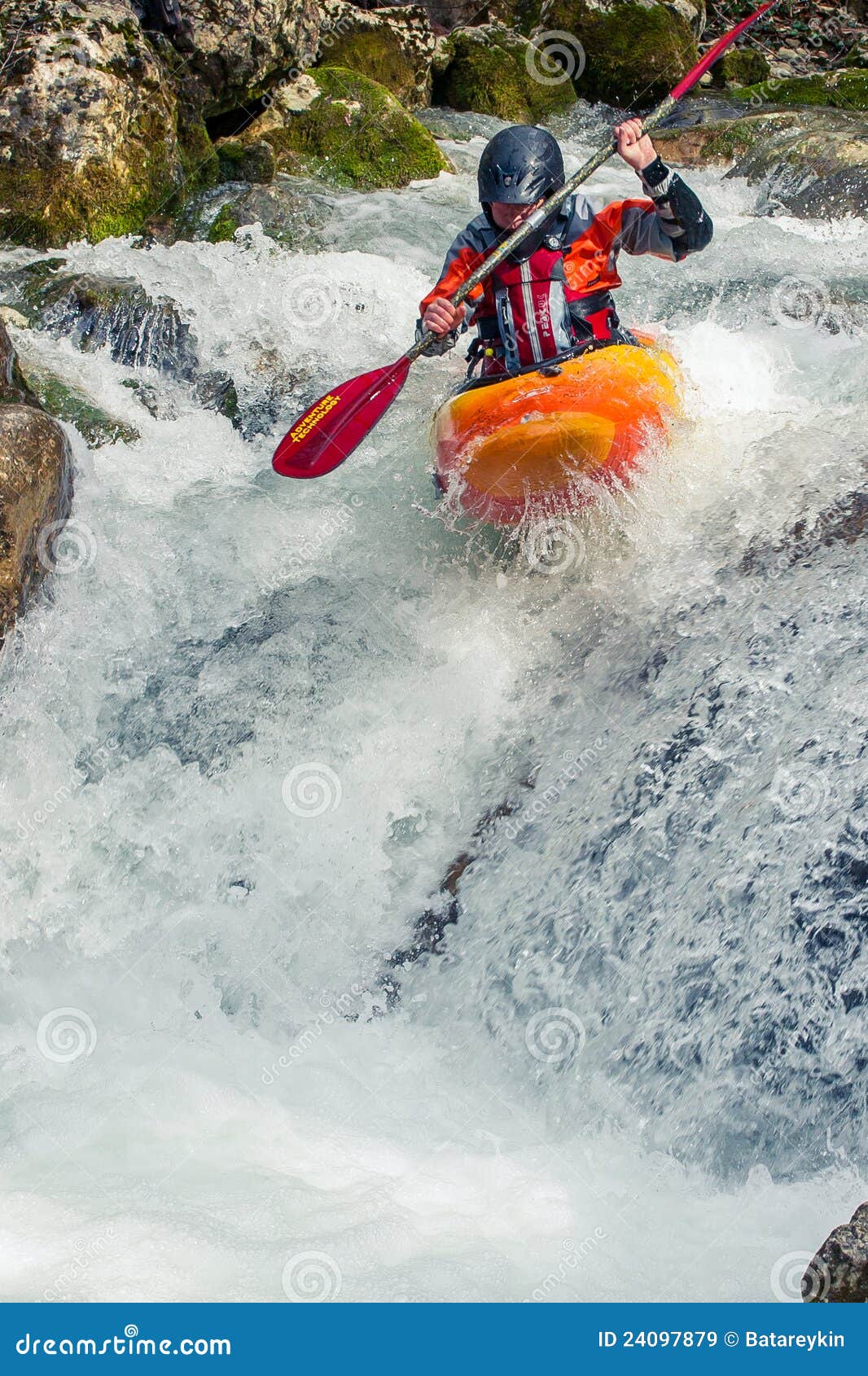 Extreme kayaking editorial stock image. Image of life - 24097879