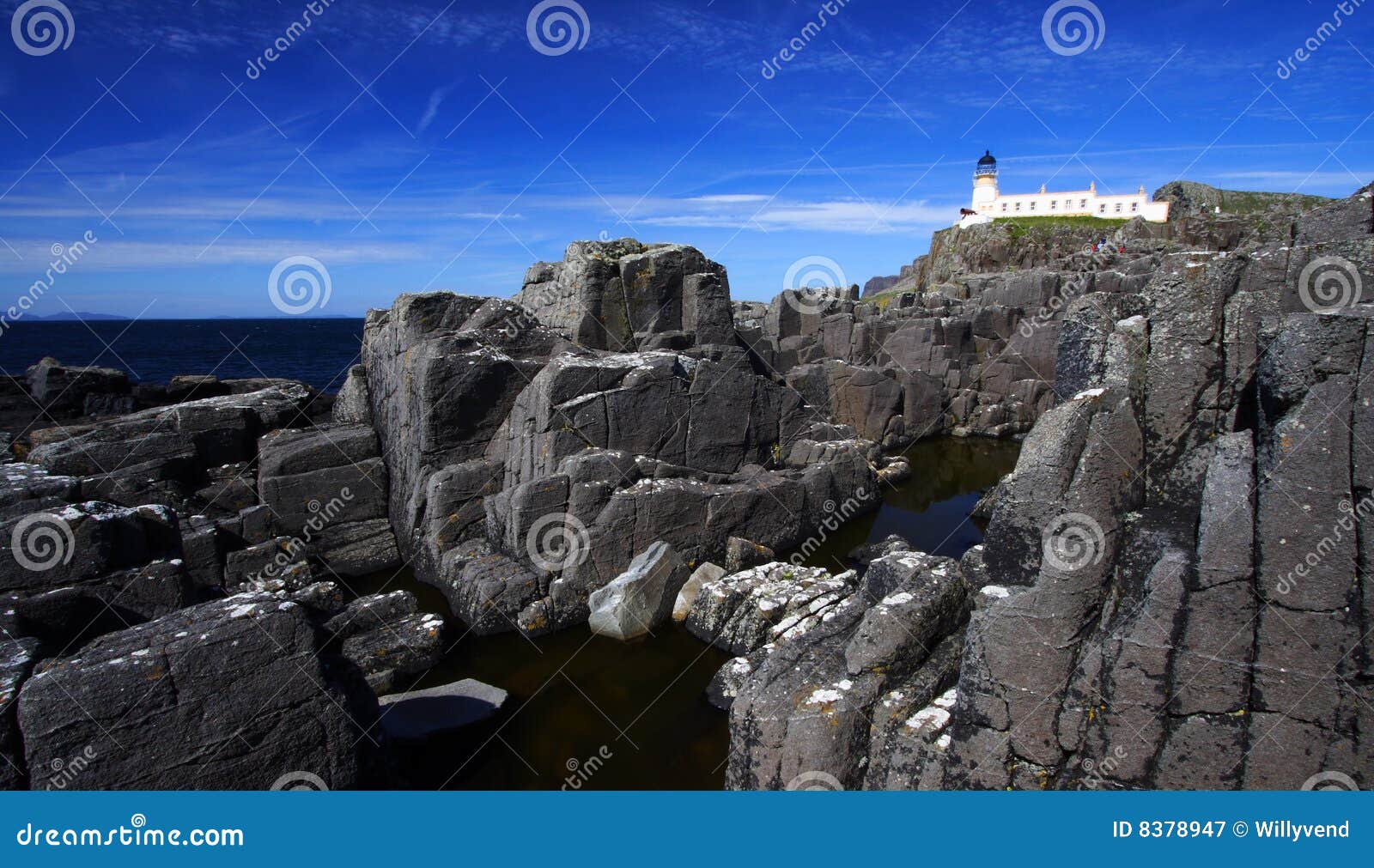 Extreme Lighthouse stock image. Image of stone, point - 8378947