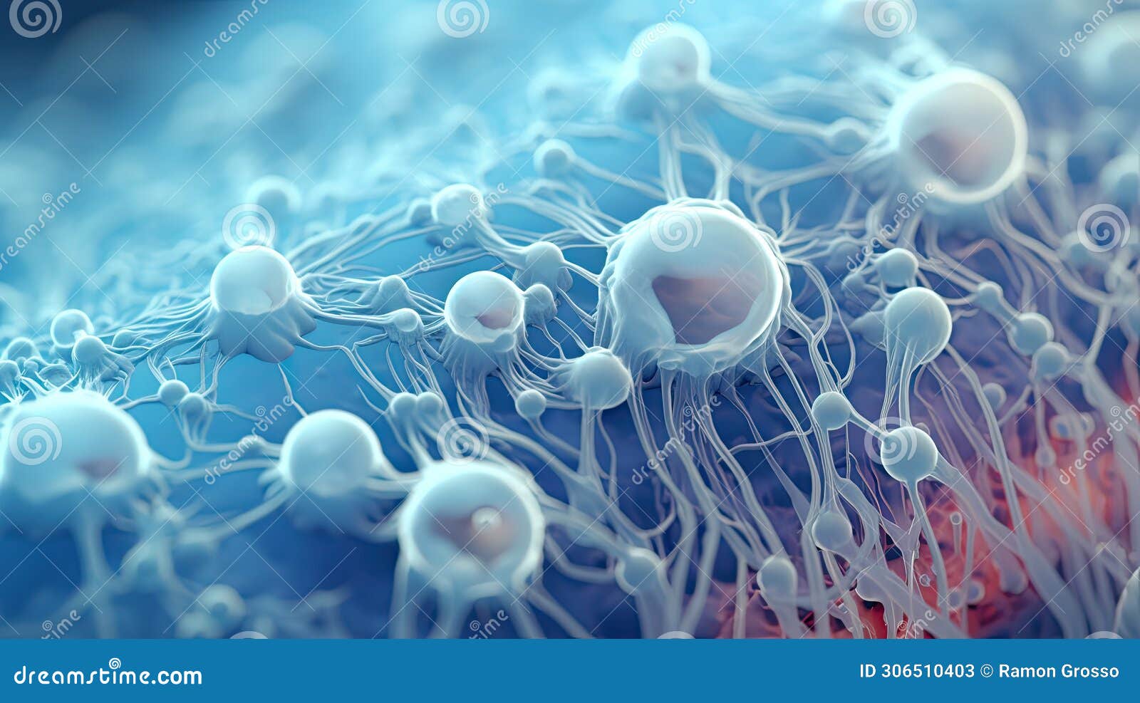 Extreme Macro Photography of Viruses and Bacteria Stock Illustration ...