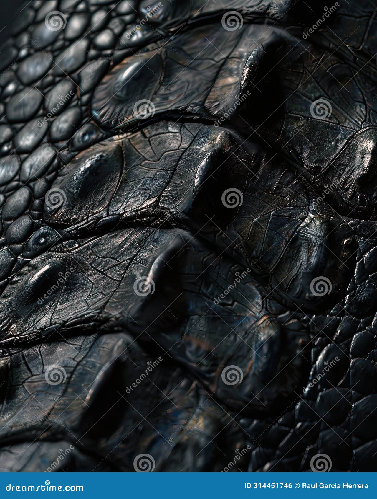 Extreme Macro Shot of Cocodrile Skin Texture Stock Illustration ...