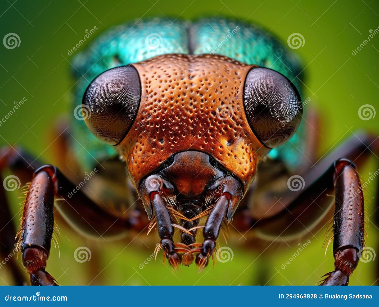 Weevil Bug Or Snout Beetle, Cute Cartoon Insect Vector Illustration ...