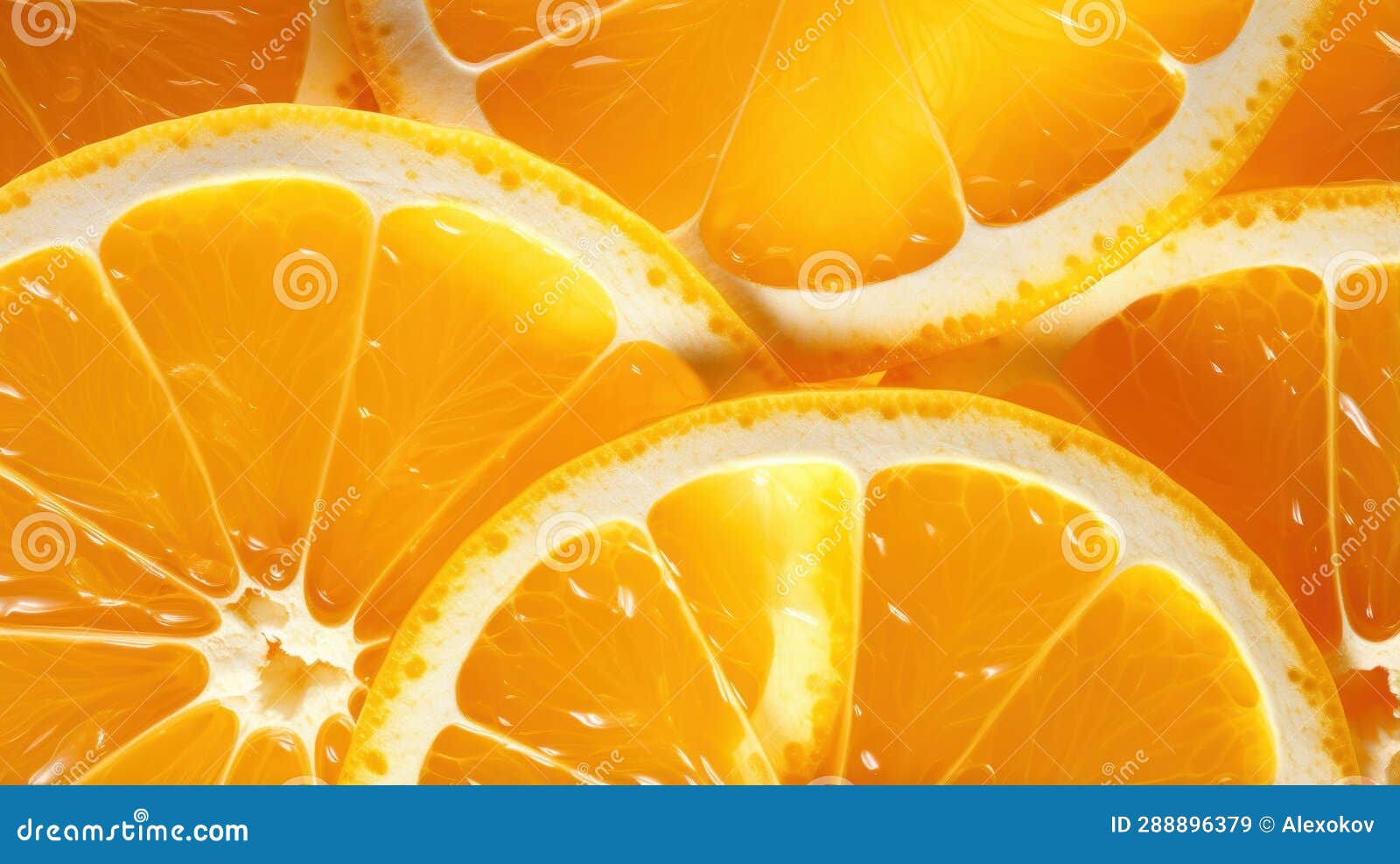 Extreme Macro: a Thin Slice of Citrus with Extreme Detail AI Generated ...
