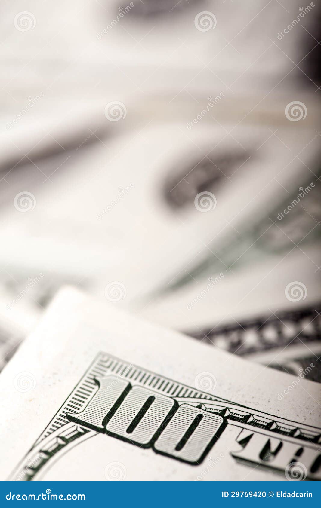 Macro 100$ stock photo. Image of bill, banking, dollars - 29769420
