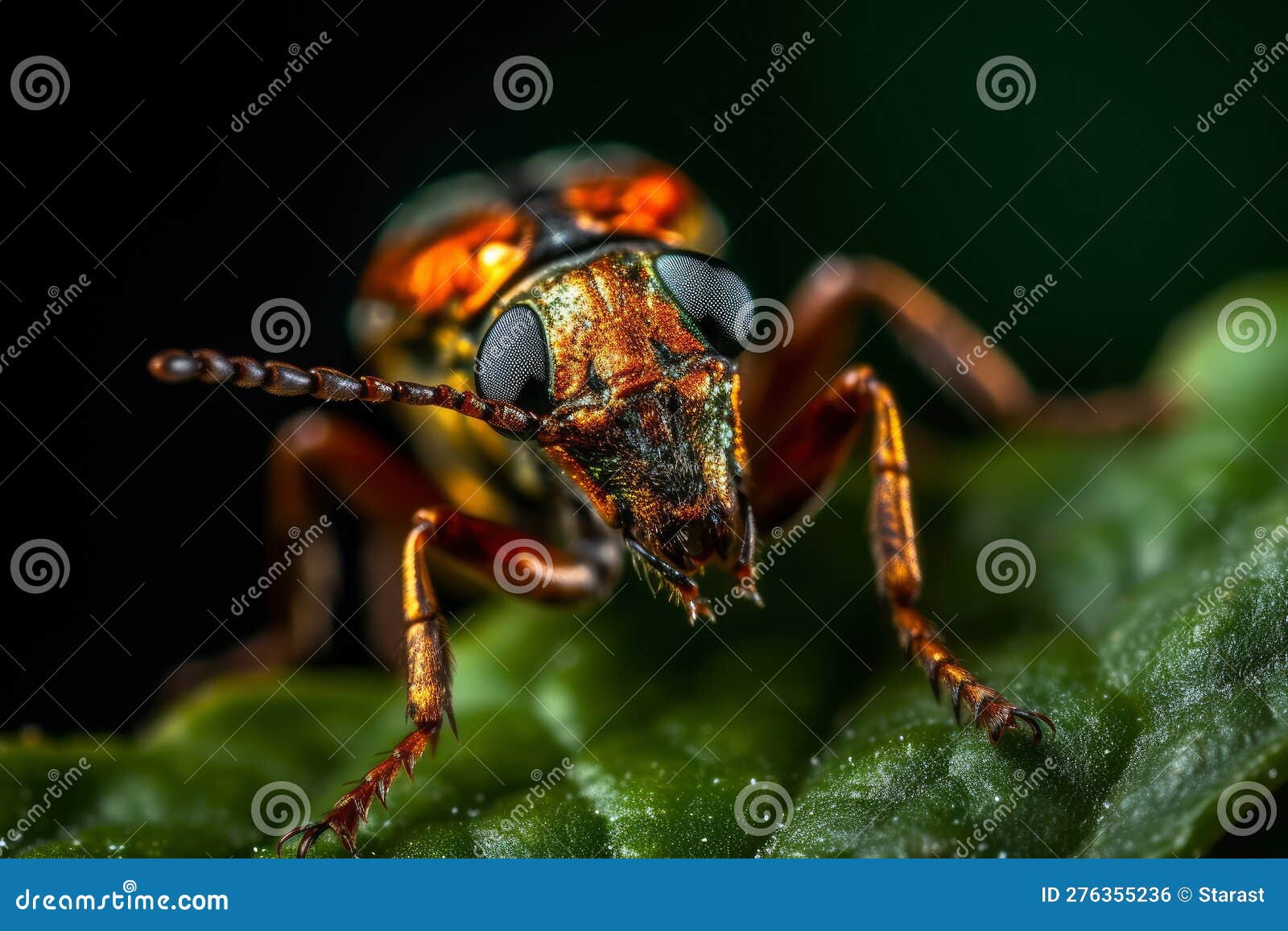 Extreme Macro, Very Sharp and Detailed Insect Closeup, AI Generated ...