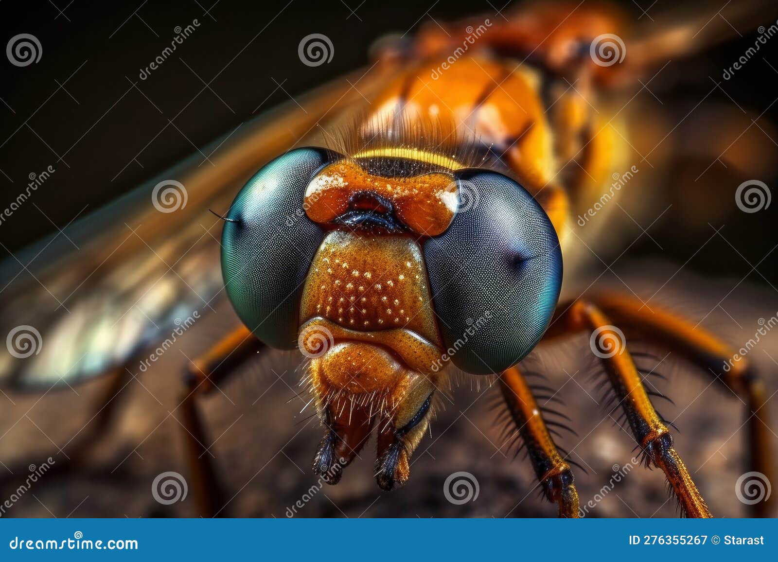Extreme Macro, Very Sharp and Detailed Insect Closeup, AI Generated ...