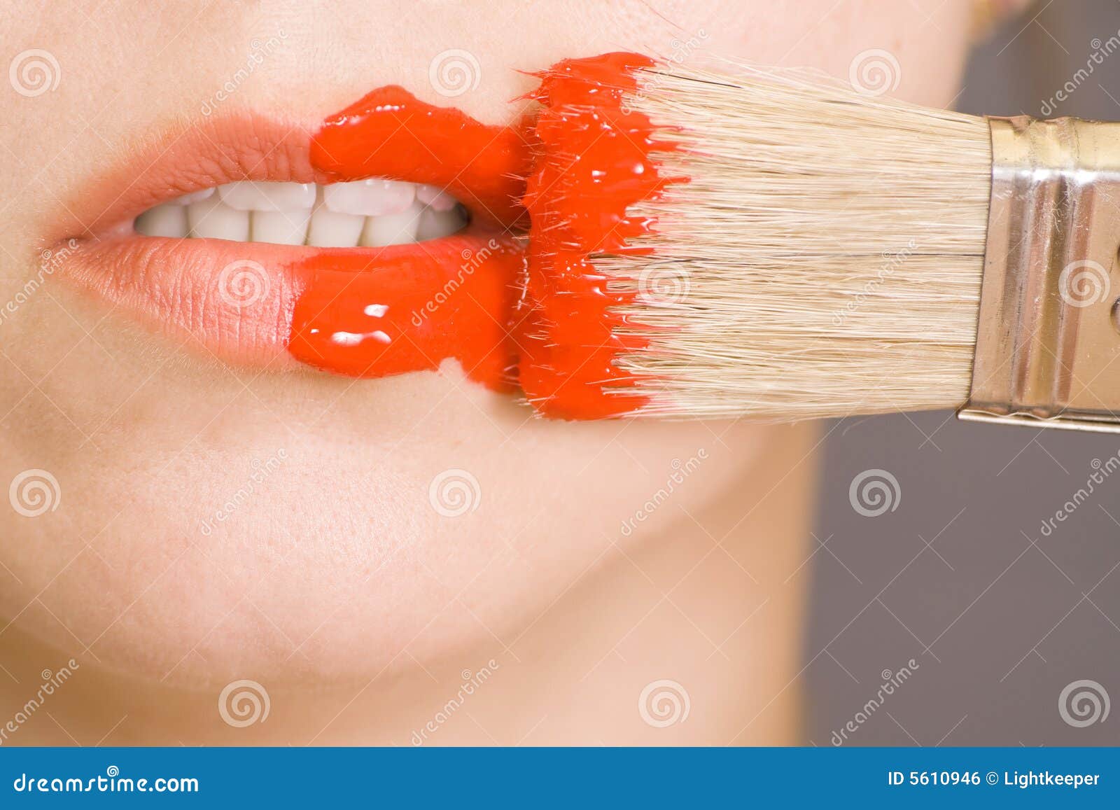 Extreme makeup stock photo. Image of smooth, overdo, skin - 5610946
