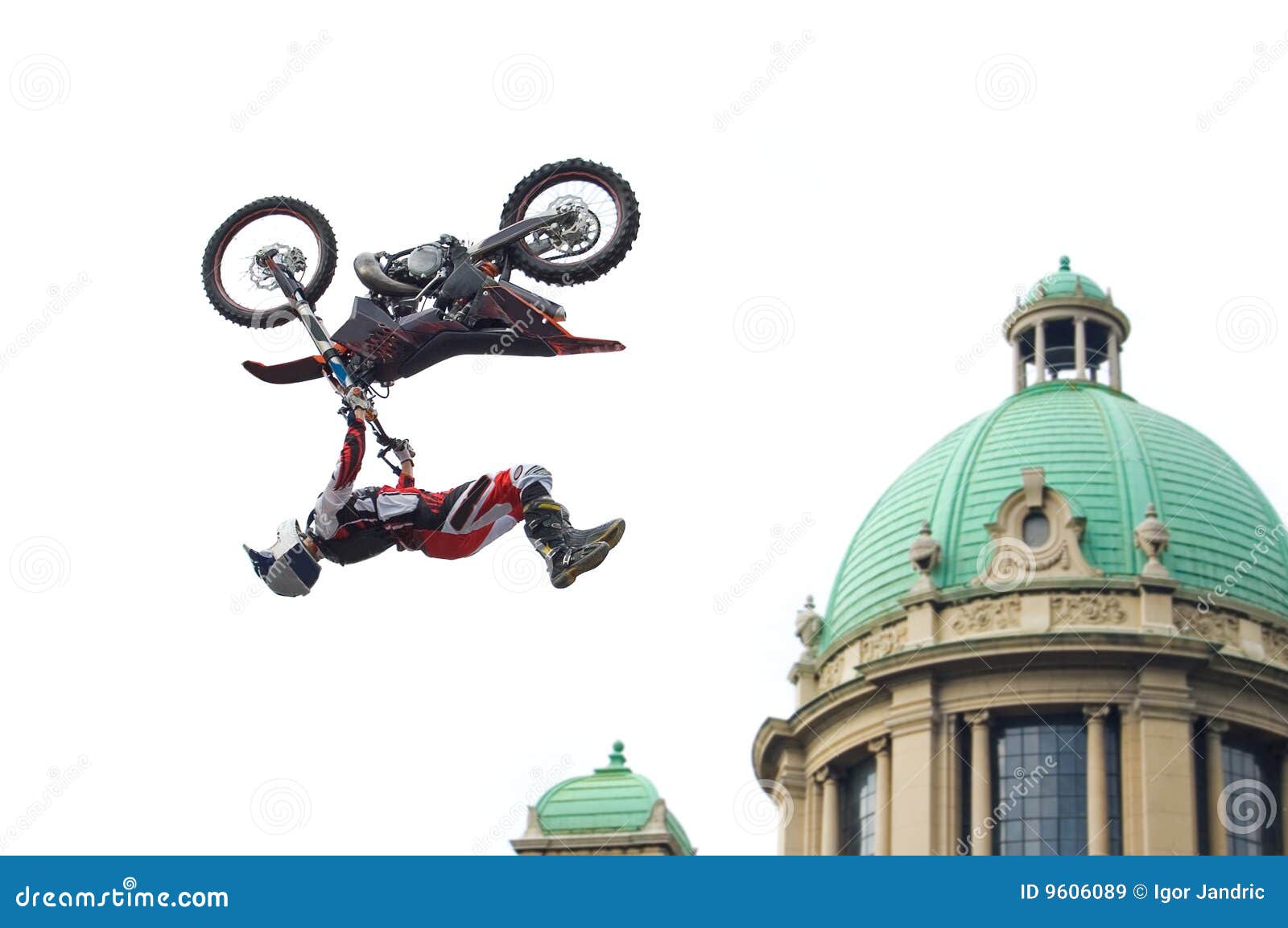 Extreme Motocross Jumper stock image. Image of jump, crosscountry - 9606089