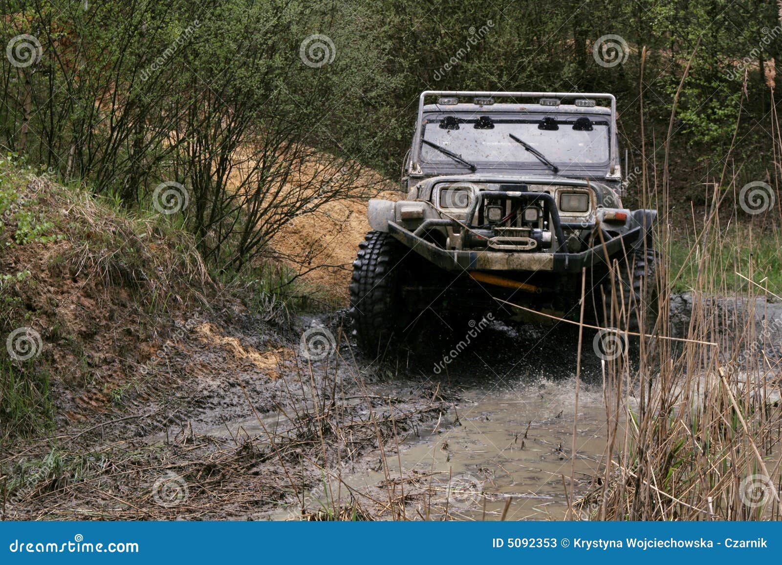 Extreme off-road stock image. Image of wheels, lights - 5092353