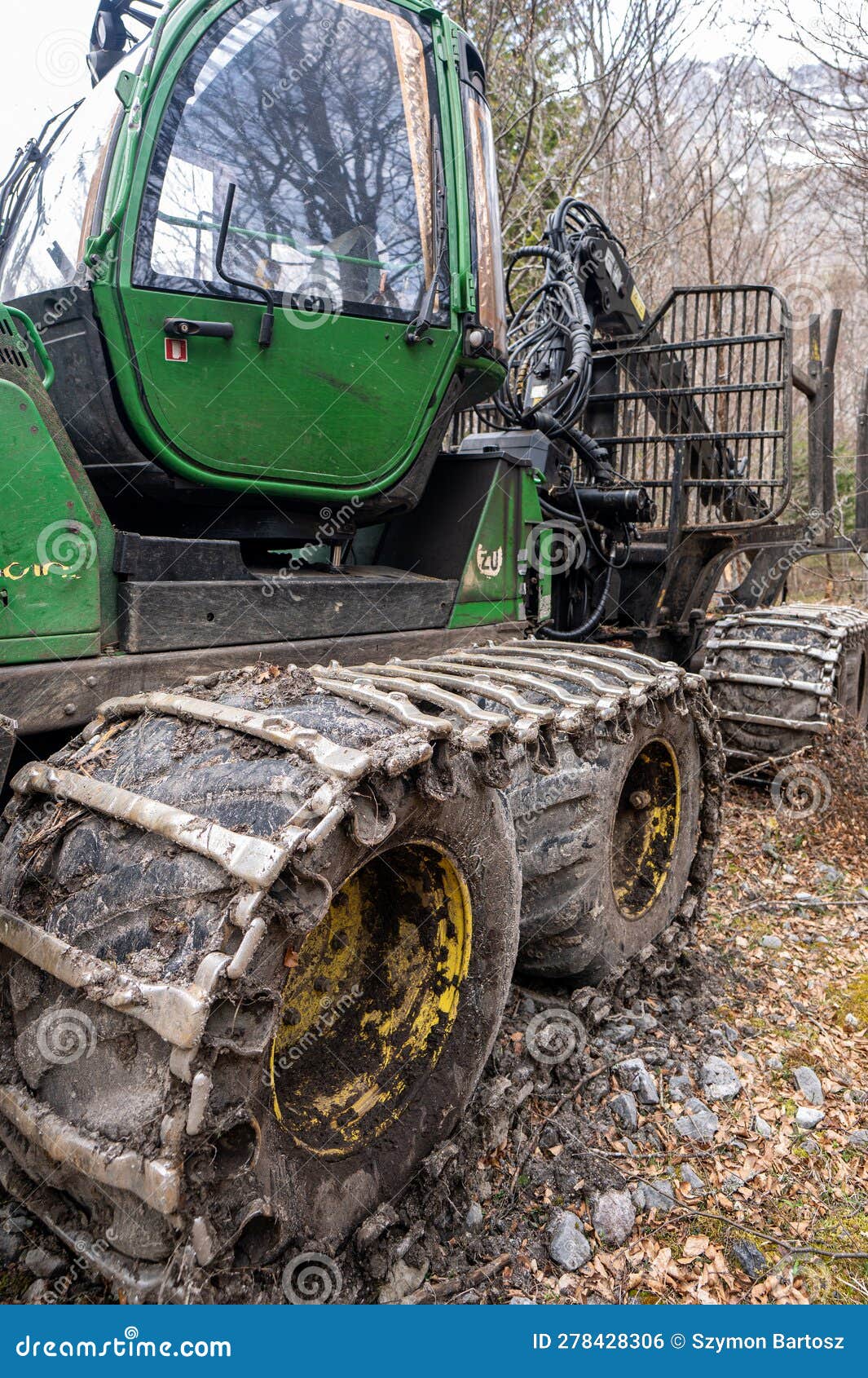 Extreme Off-road Heavy Logging Machinery Stock Photo - Image of ...