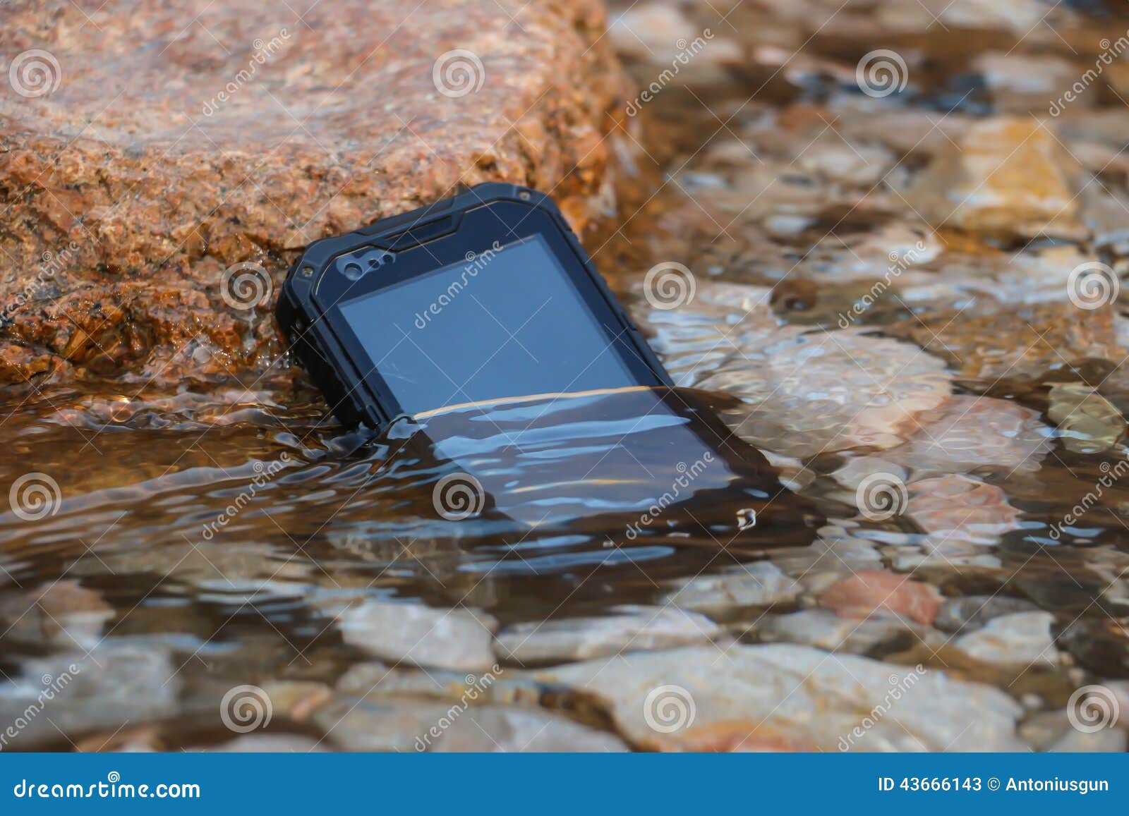 Extreme phone stock image. Image of water, cellphone - 43666143