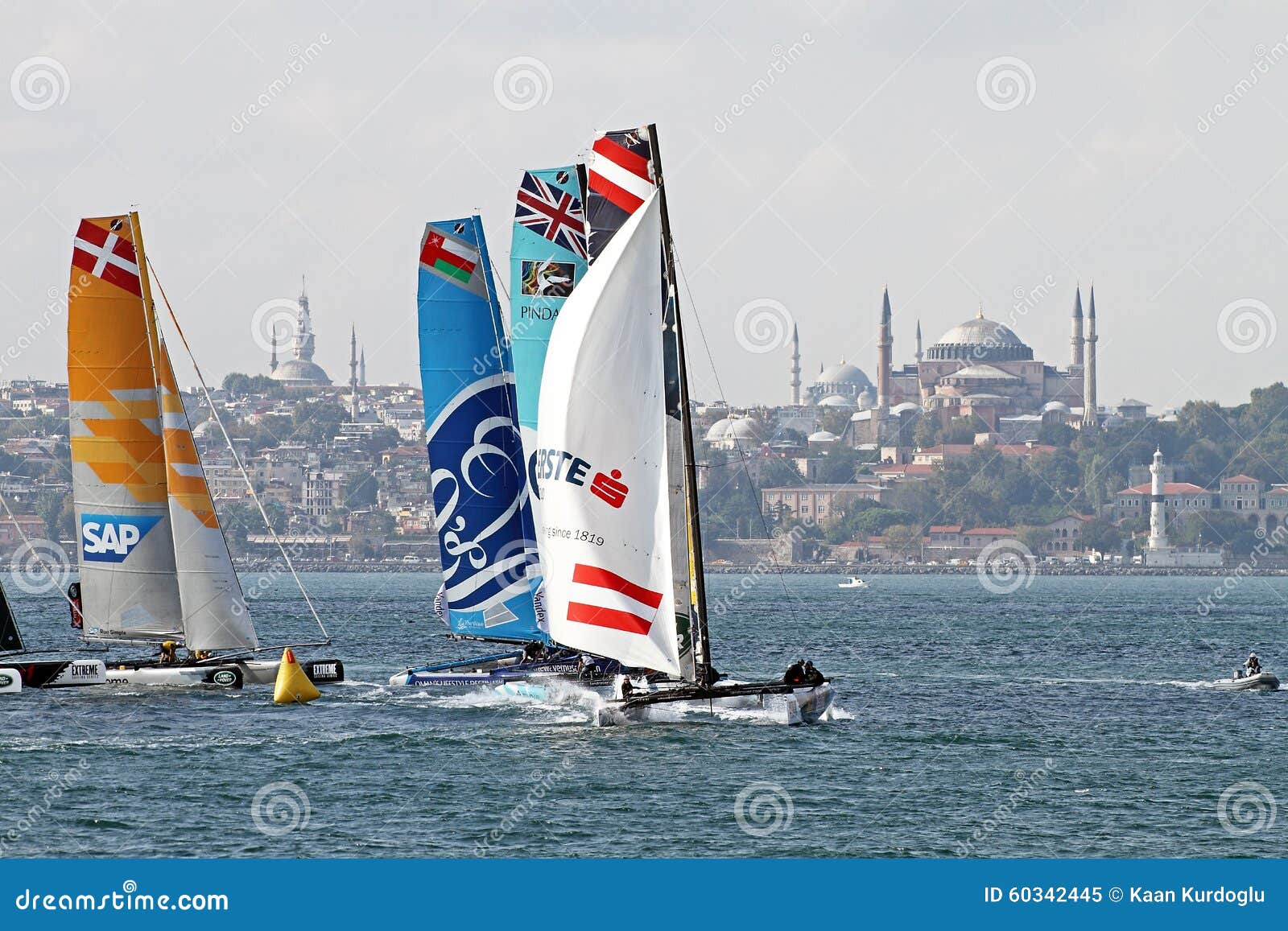 Extreme Sailing 2015 Istanbul Editorial Image - Image of extreme ...