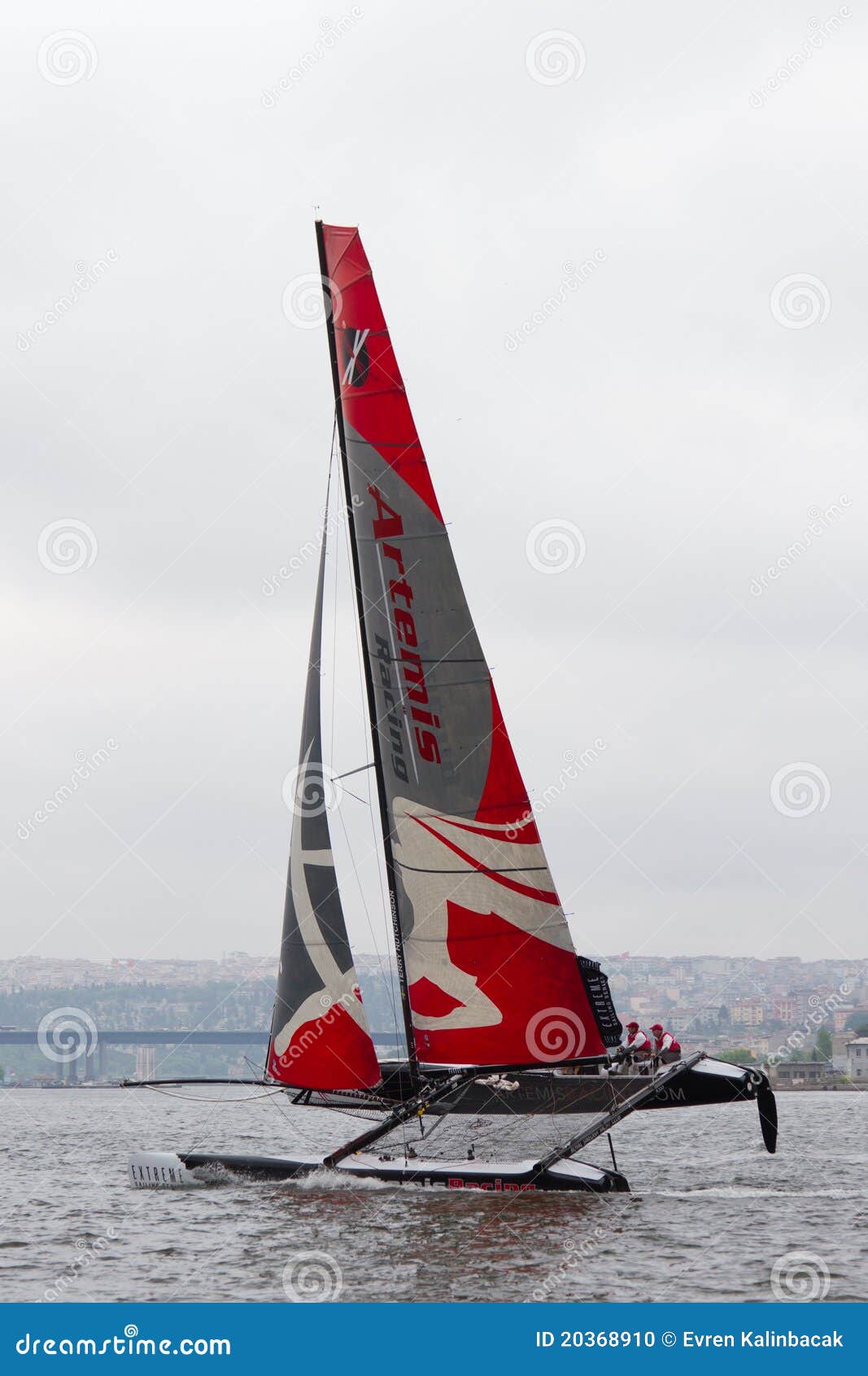 Extreme Sailing Series editorial image. Image of motion - 20368910