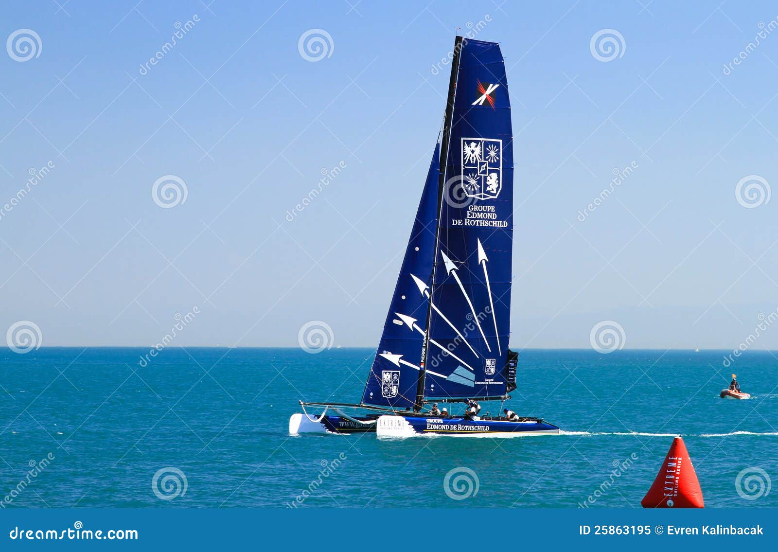 Extreme Sailing Series editorial image. Image of sailboat - 25863195