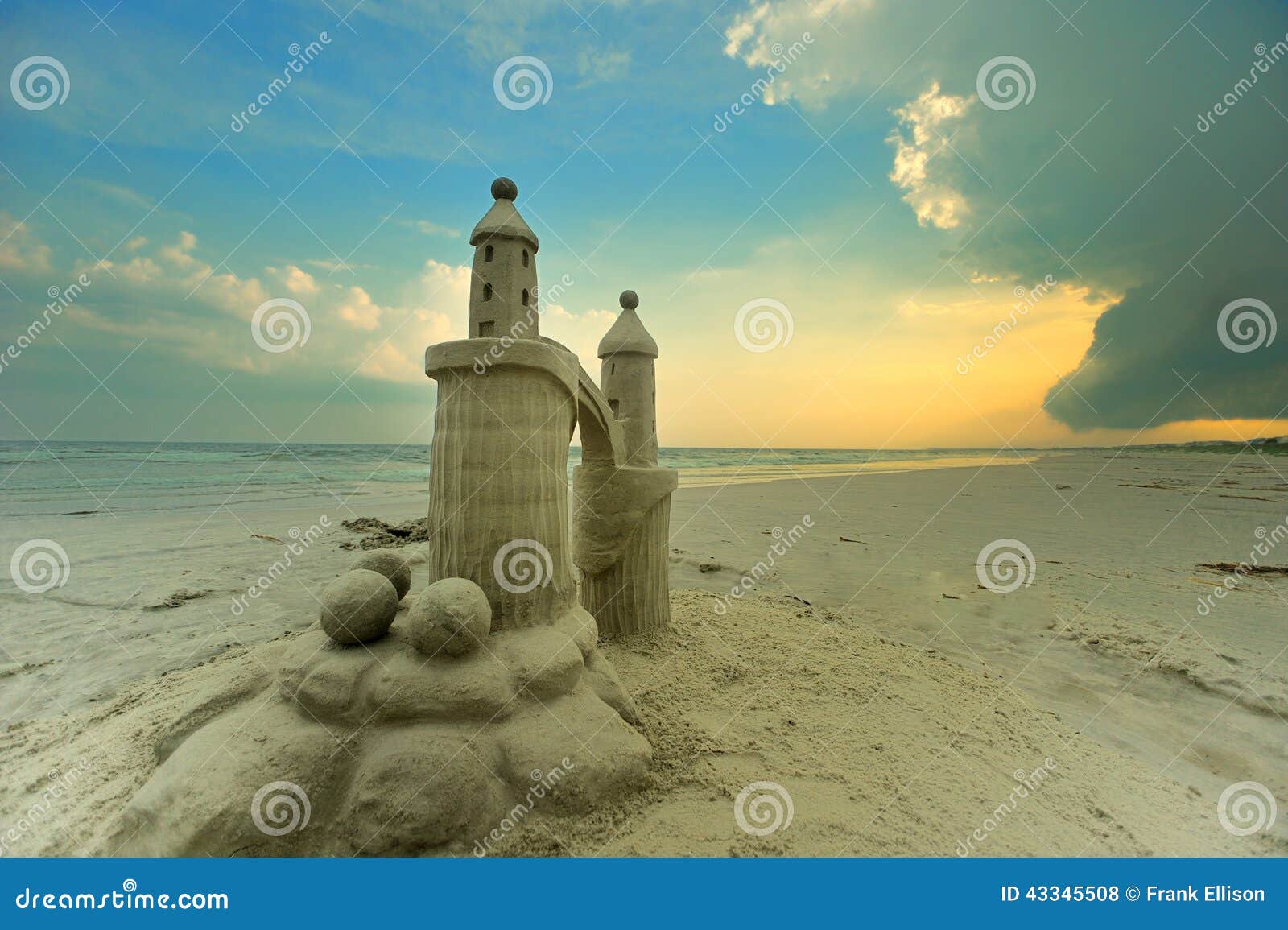 Extreme stock photo. Image of concept, sandcastle, fort - 43345508