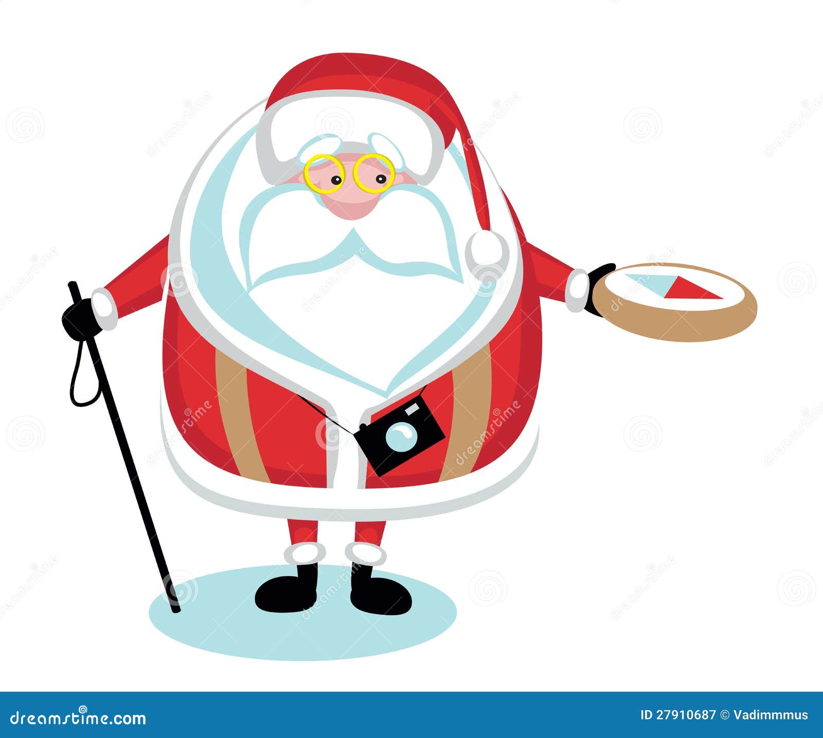 Extreme Santa stock vector. Illustration of christmas - 27910687