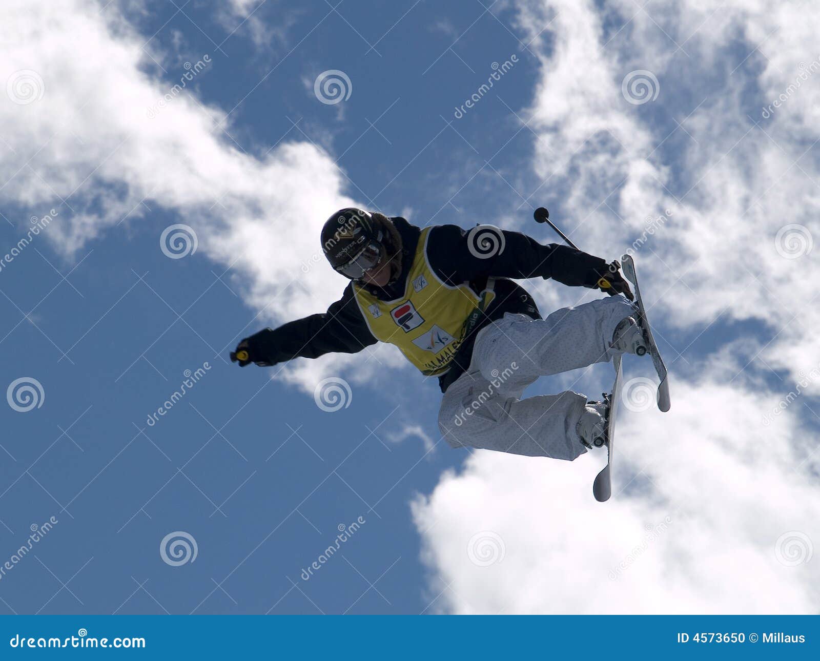 Extreme ski editorial image. Image of action, athlete - 4573650