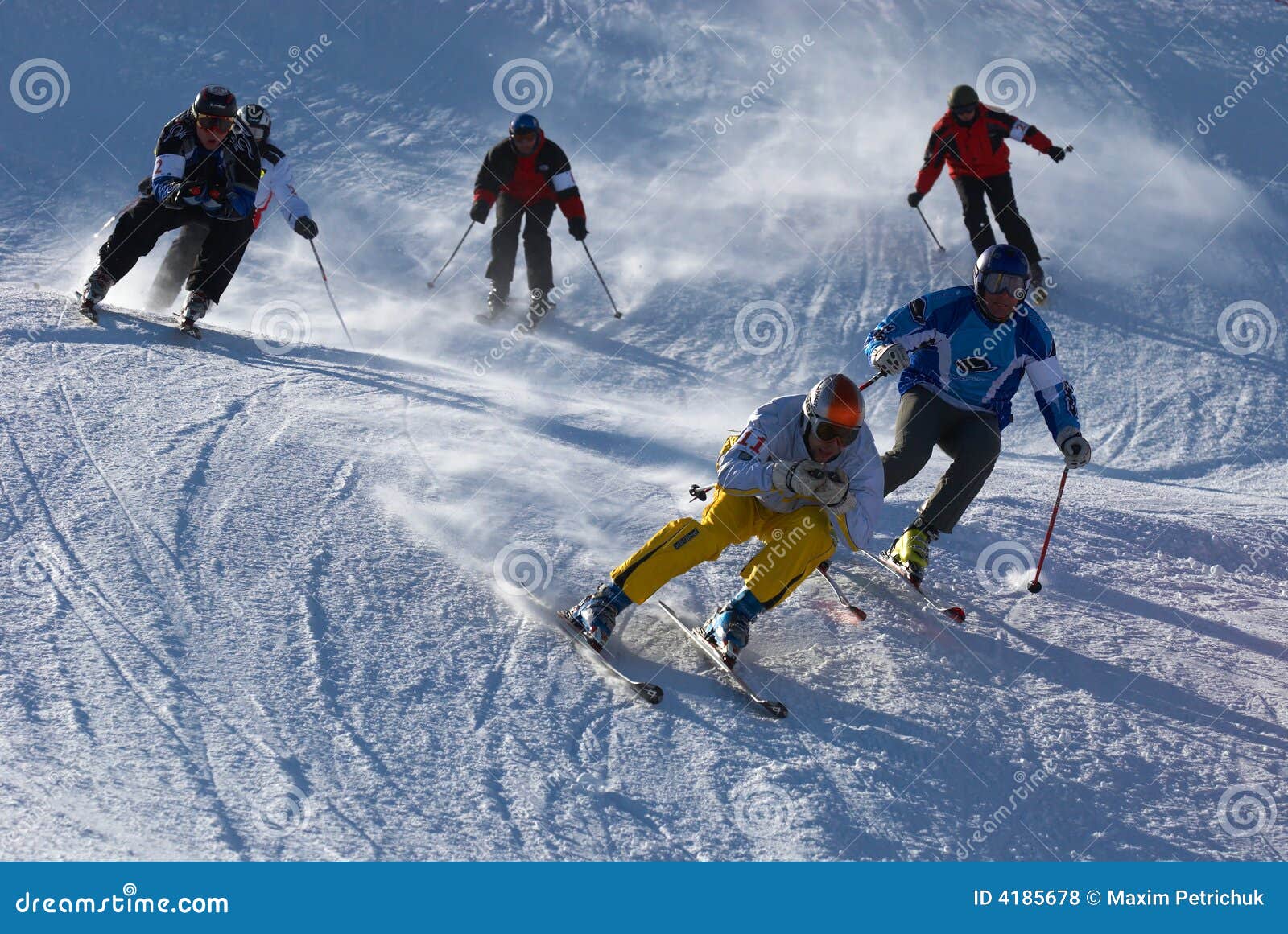 Extreme ski race editorial stock photo. Image of contest - 4185678
