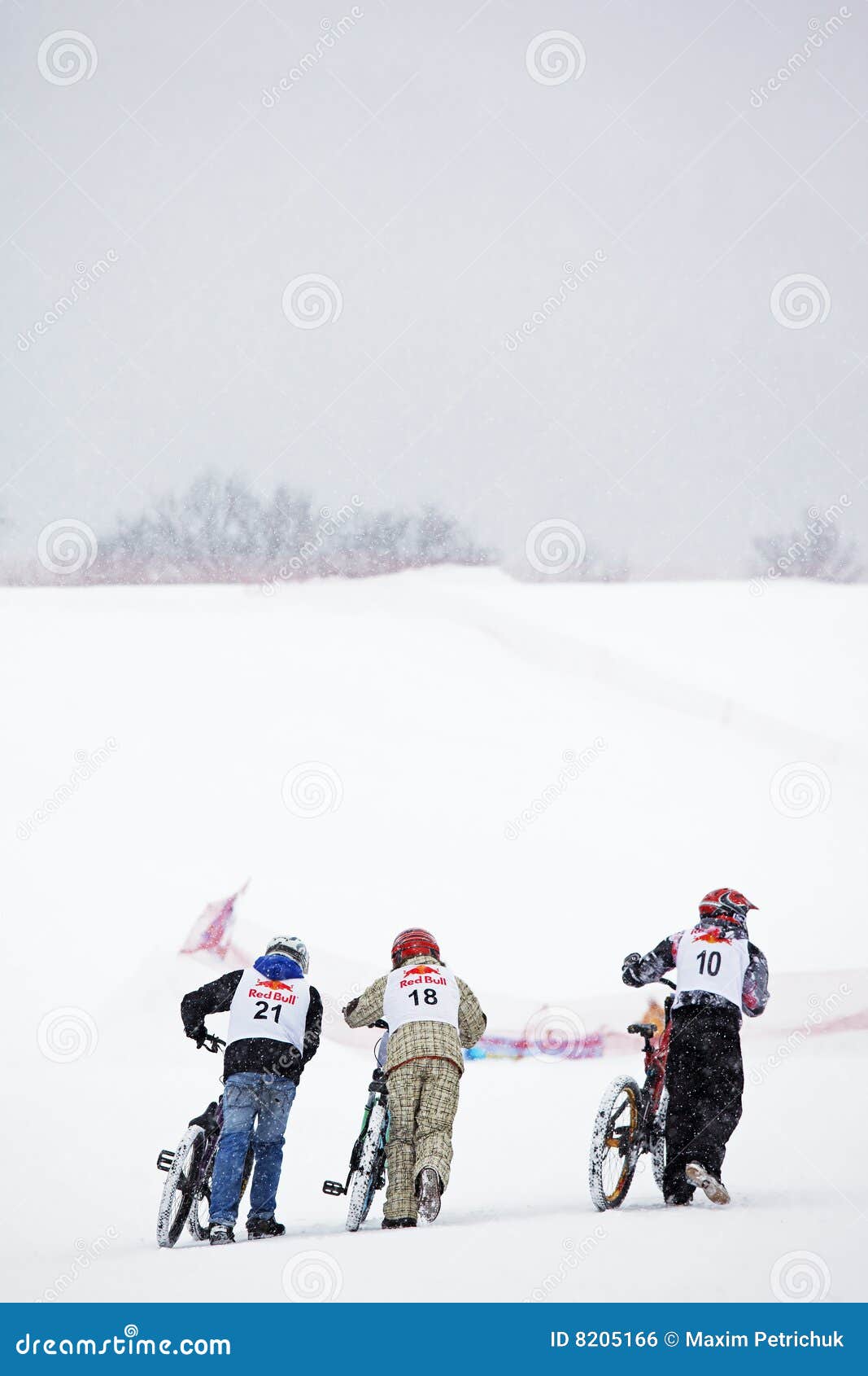 Extreme Snow Mountain Biking Editorial Photo - Image of biking, leisure ...