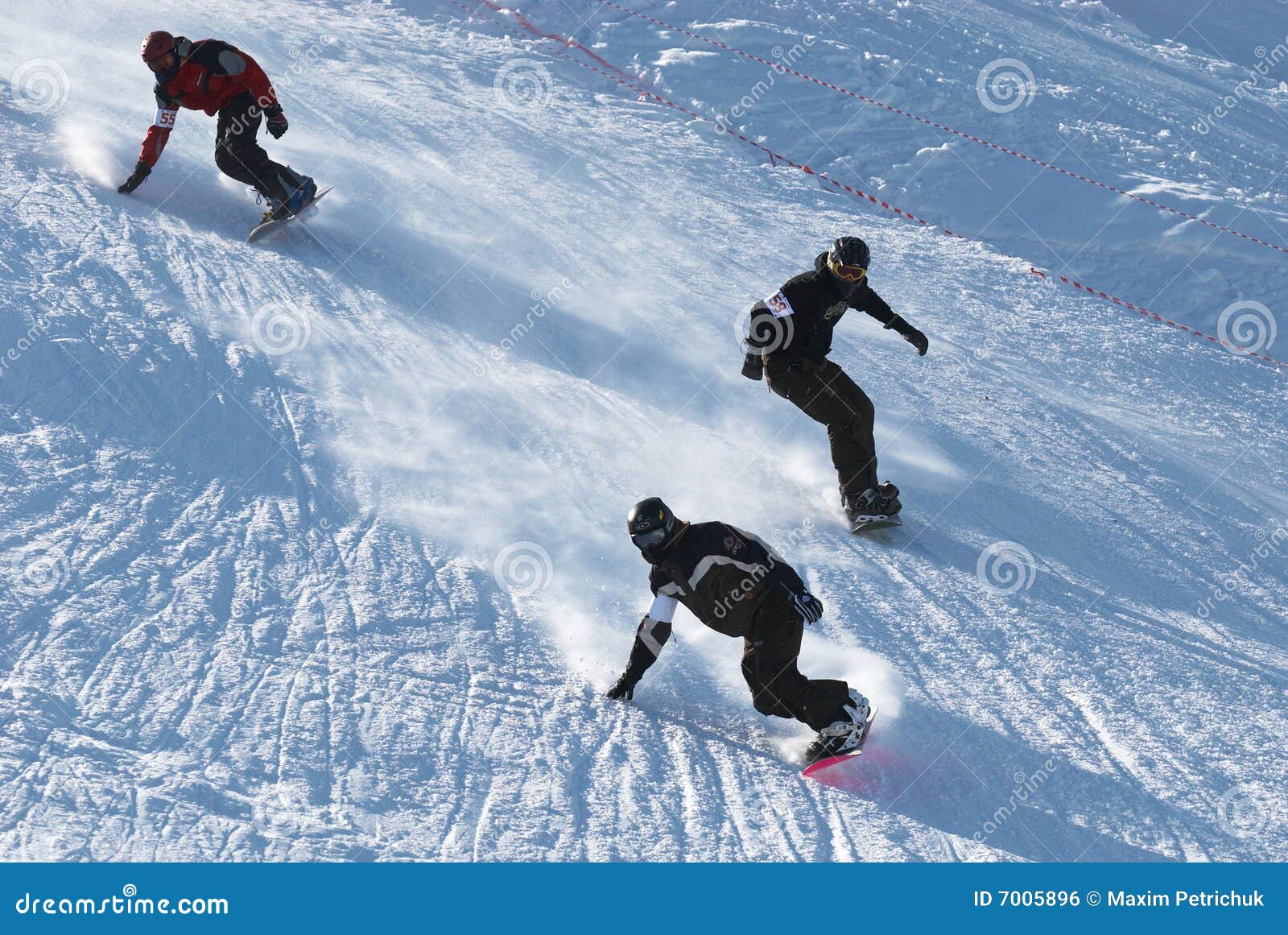 Extreme snowboarding race editorial photo. Image of carving - 7005896