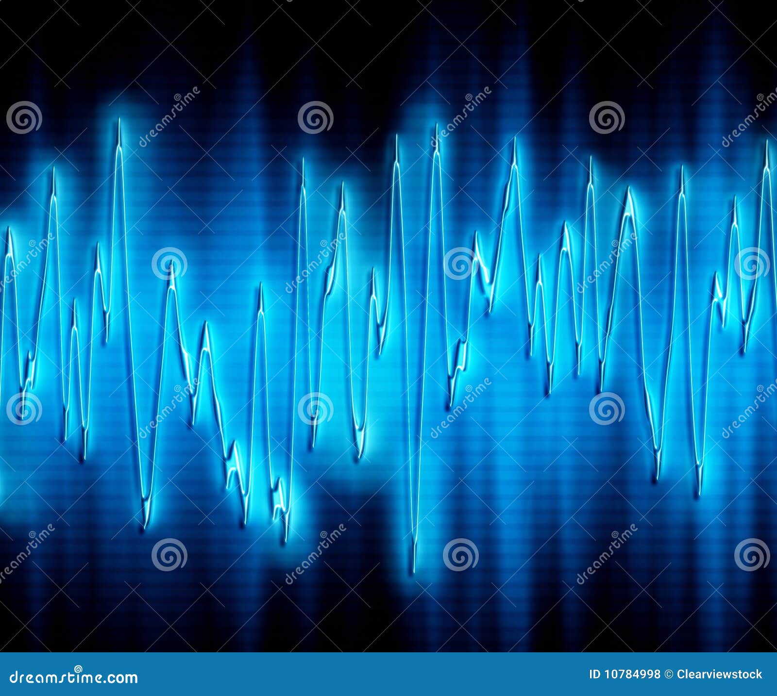 Extreme sound wave stock illustration. Illustration of electronics ...