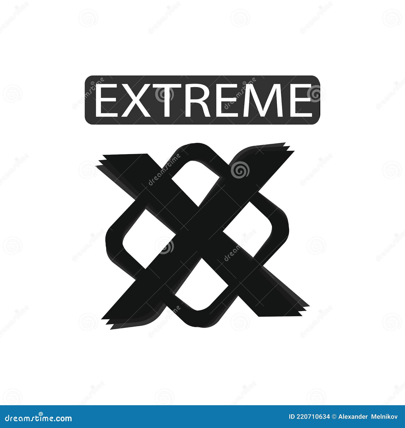 Extreme Sport Sign Icon, Extreme Logo. Vector Illustration Eps 10 Stock ...