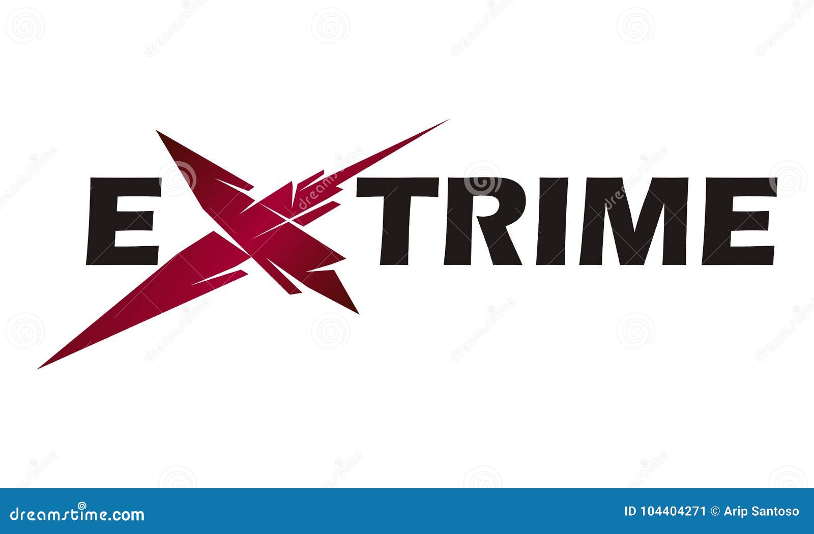 Extreme Sport Template stock vector. Illustration of business - 104404271