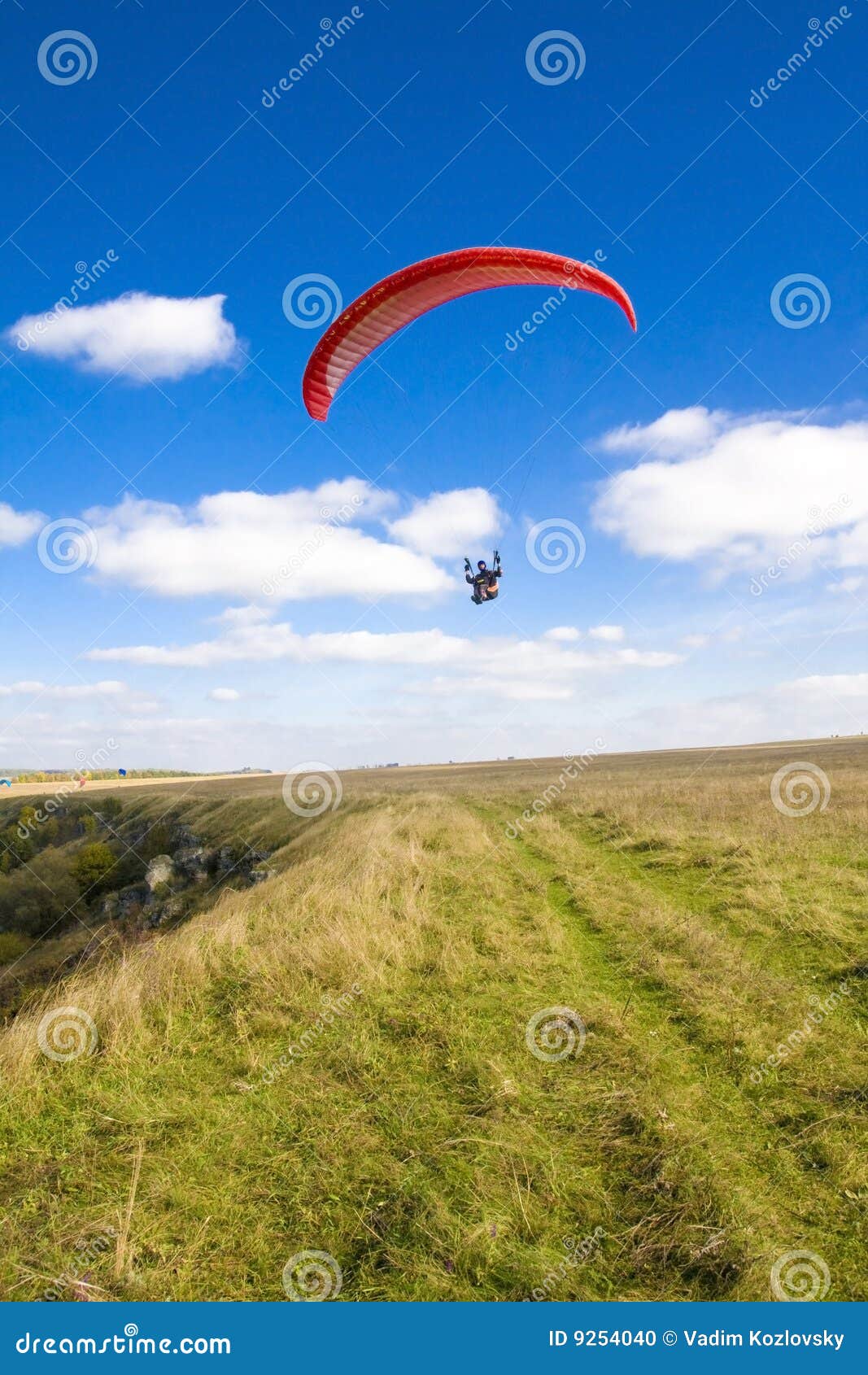 Extreme Sports - Paragliding Stock Photo - Image of adventure ...