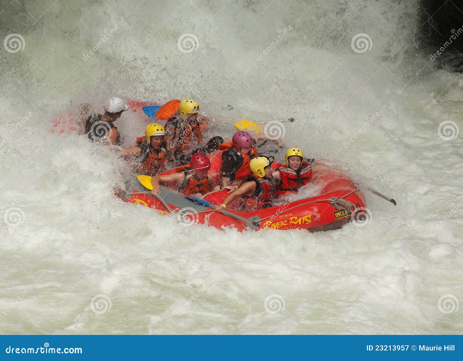 Extreme Whitewater Rafting editorial photography. Image of zealand ...