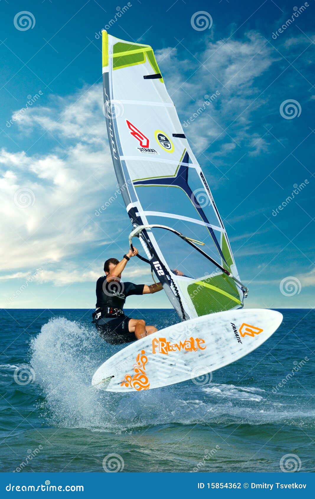 Extreme windsurfing trick editorial photography. Image of sail - 15854362