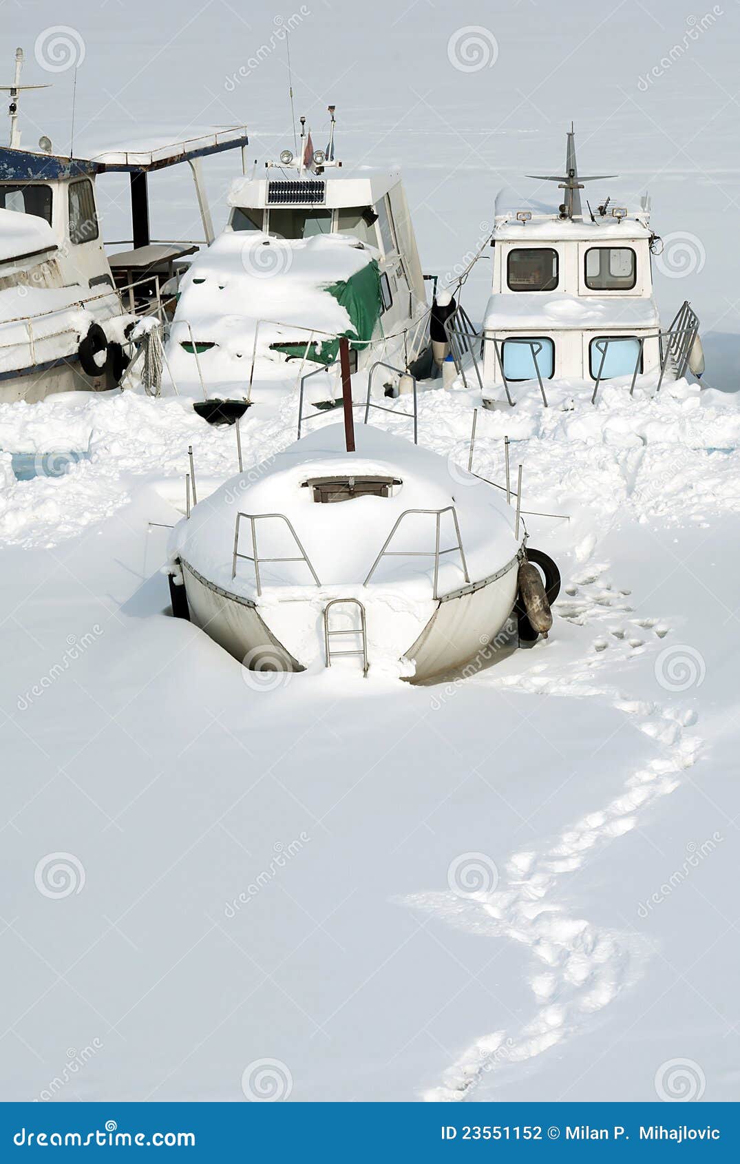 Extreme winter in Europe-2 stock photo. Image of weather - 23551152