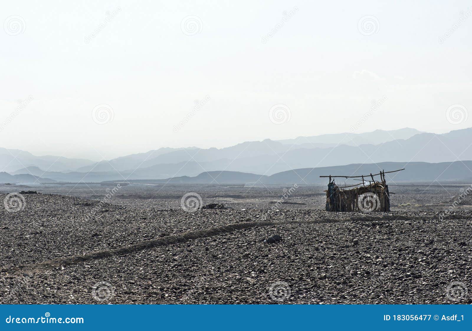 Extremely Arid Stone Desert Stock Image - Image of arid, danakil: 183056477