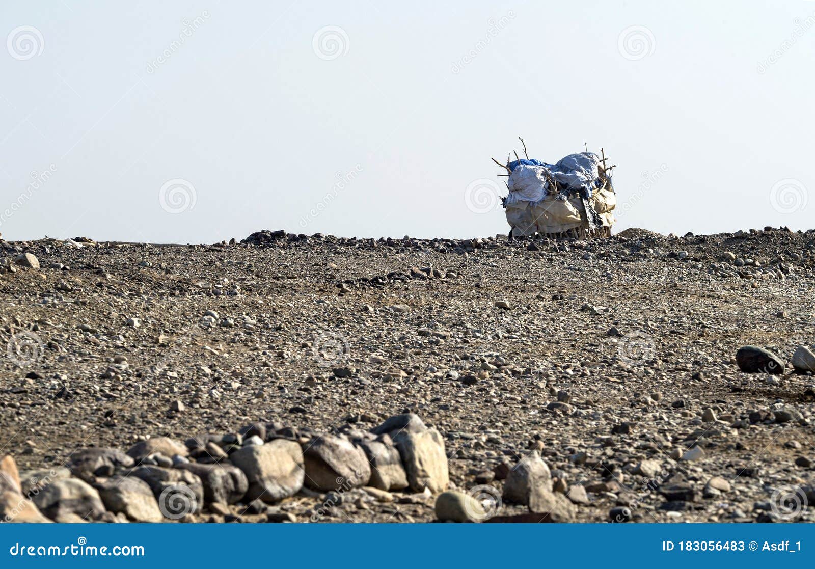 Extremely Arid Stone Desert Stock Image - Image of areas, arid: 183056483