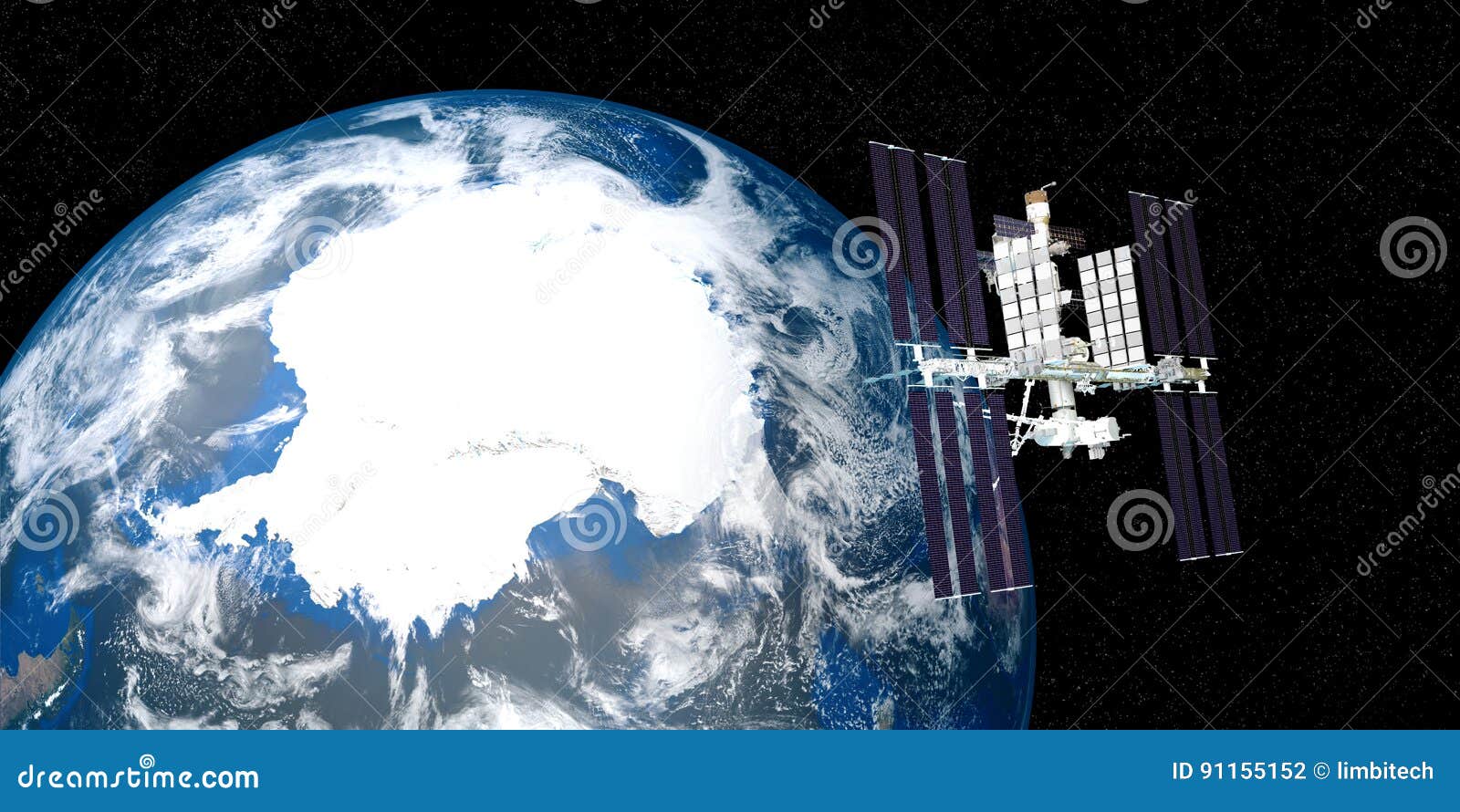 Extremely Detailed and Realistic High Resolution 3D Image of ISS ...