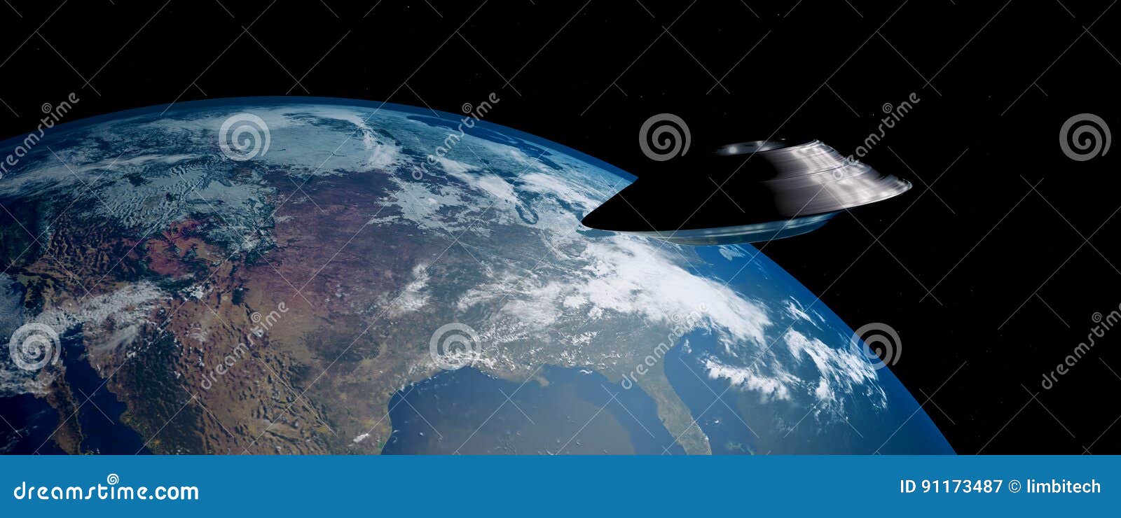 Extremely Detailed and Realistic High Resolution 3D Image of an UFO ...