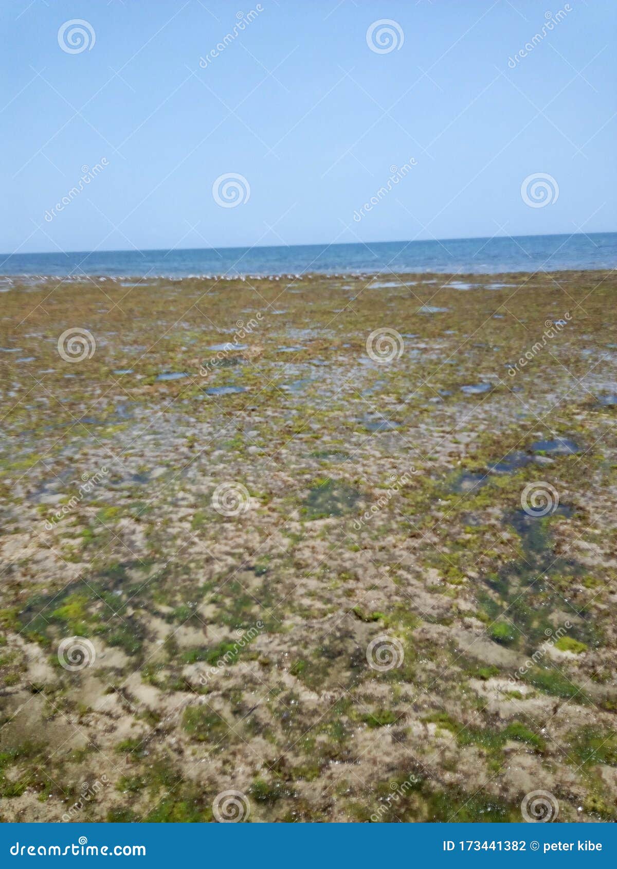 Extremely Low Tides but Beautiful Stock Photo - Image of extremely ...