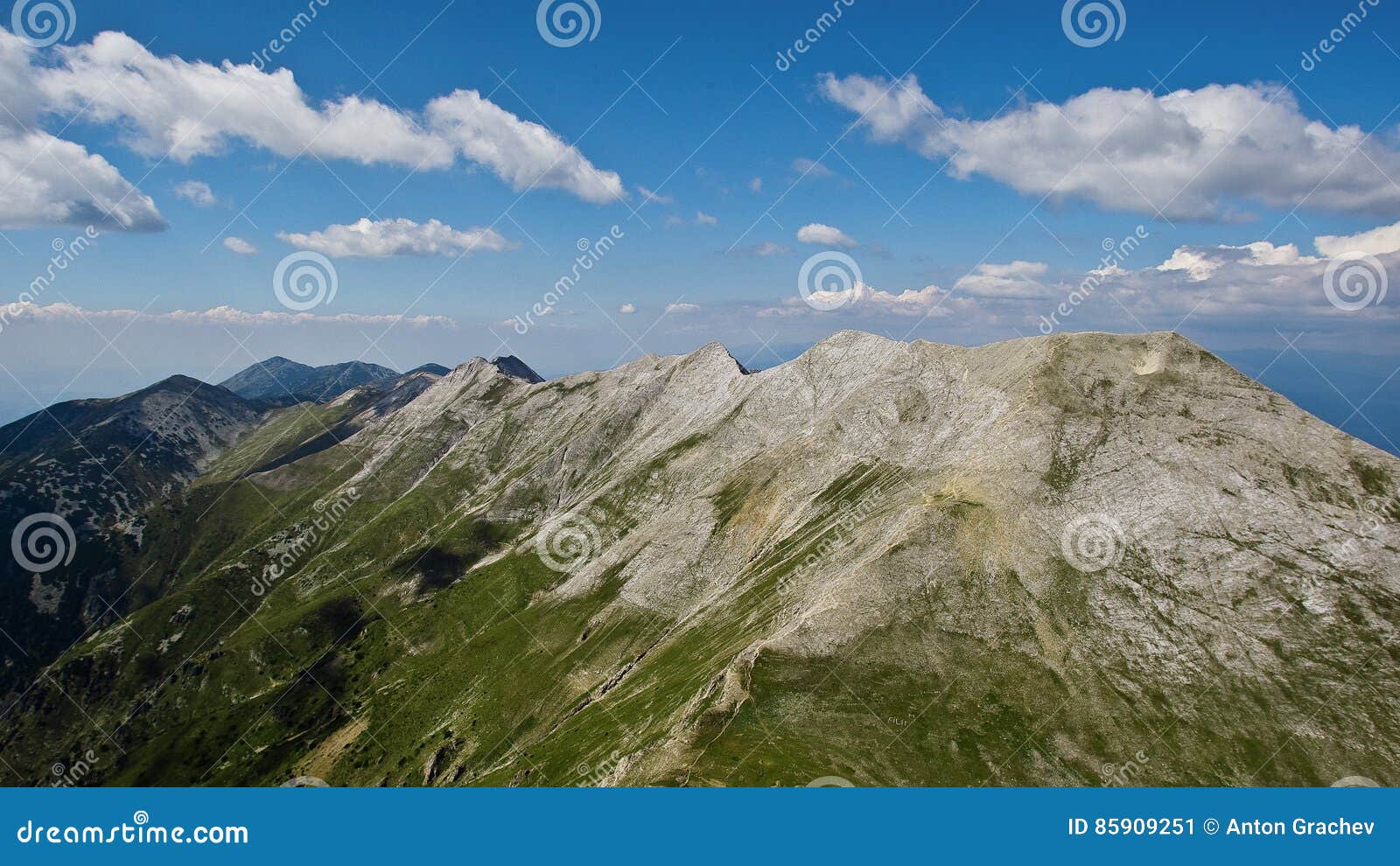Extremely Sharp Ridge in Eastern Europe Stock Image - Image of spring ...