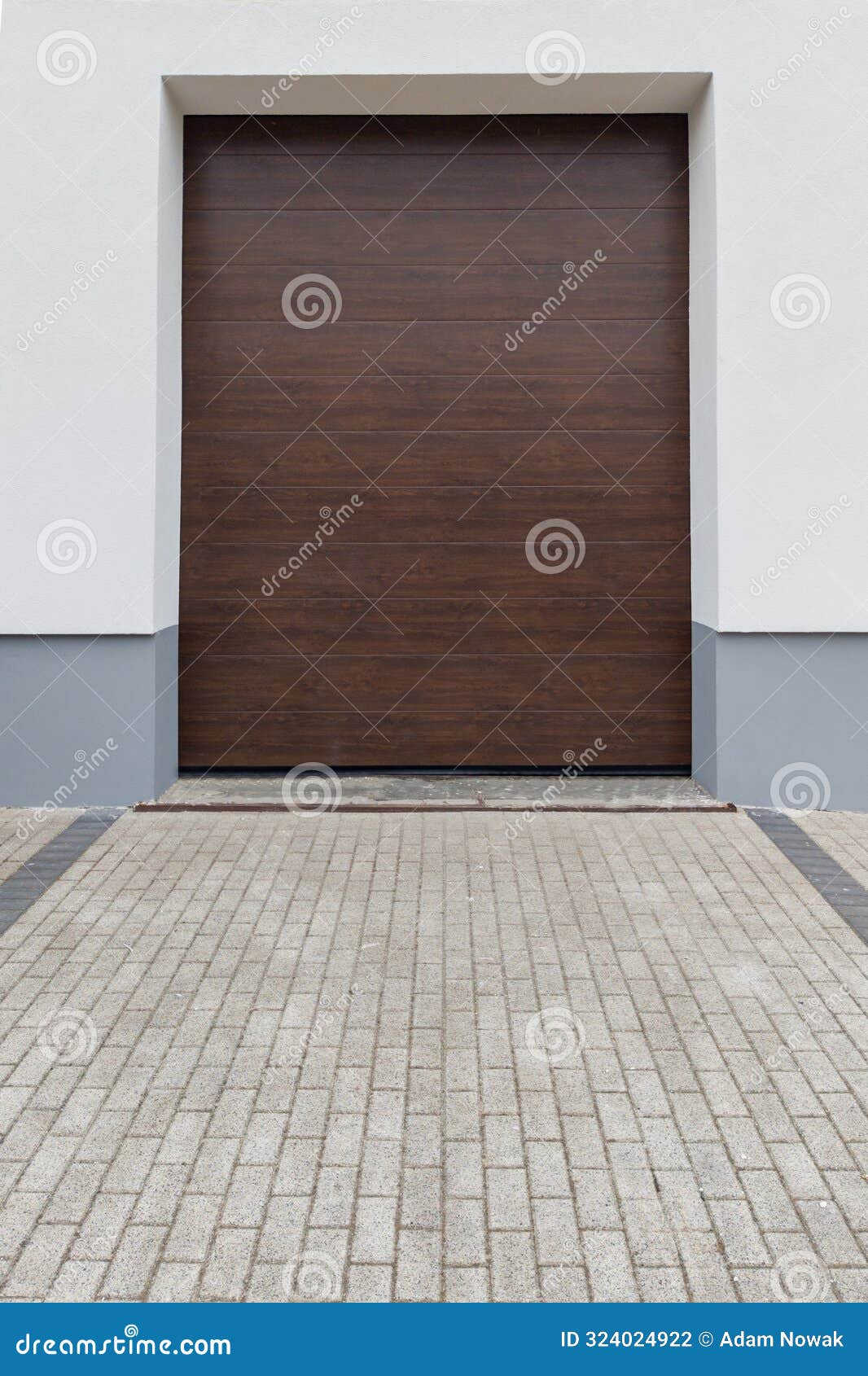 Very Tall Gate with Stone Columns Stock Photo - Image of residential ...