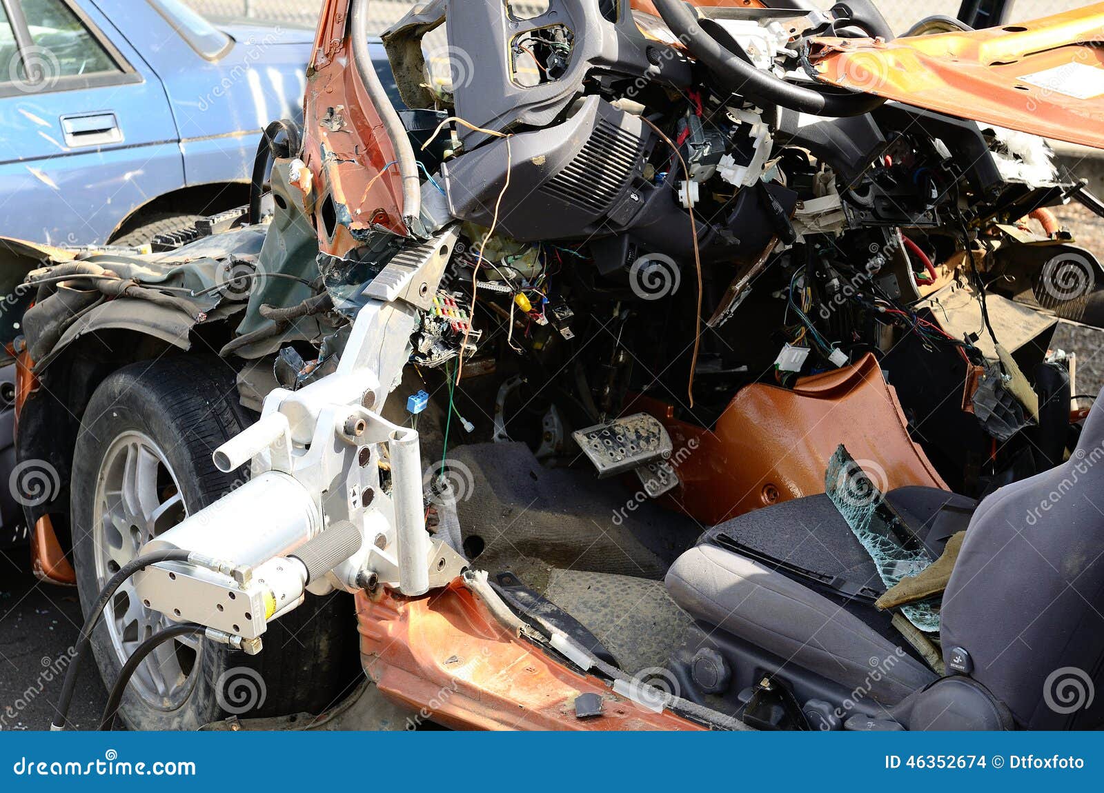 Extrication stock photo. Image of fireman, emergency - 46352674