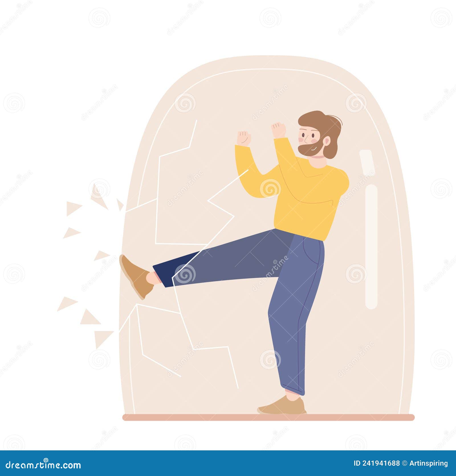 Extrovert Individuality. Extraversion Character Enjoying Communication ...