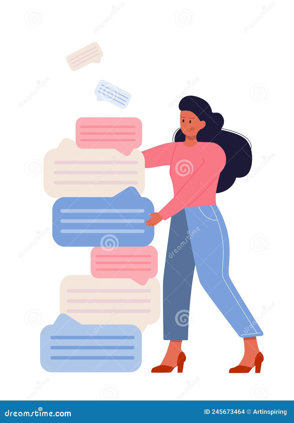 Extrovert Individuality. Extraversion Character Enjoying Communication ...