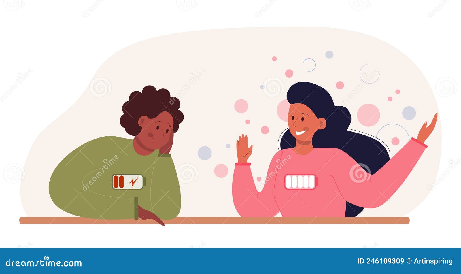 Extrovert Individuality. Extraversion Character Enjoying Communication ...