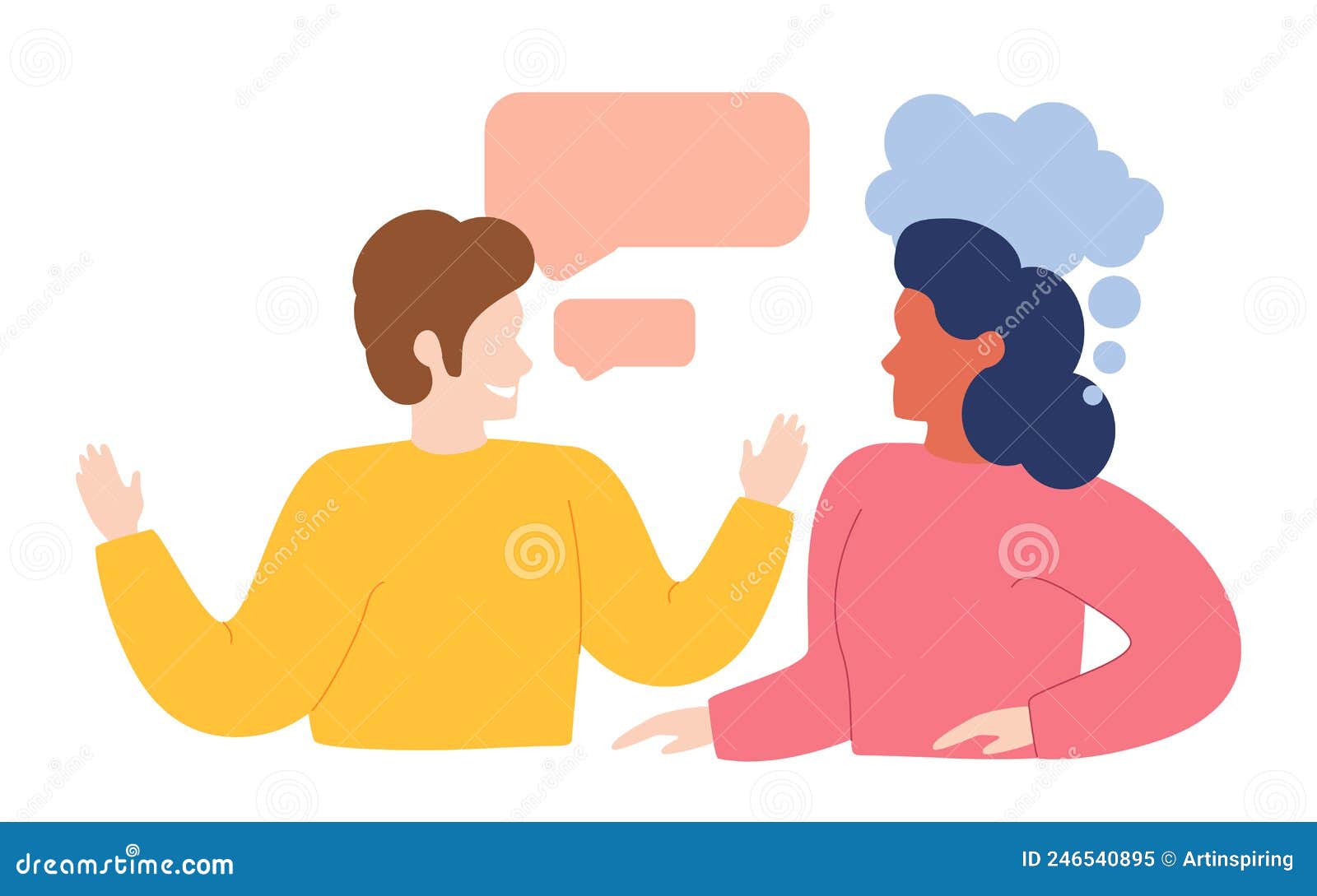 Extrovert Individuality. Extraversion Character Enjoying Communication ...