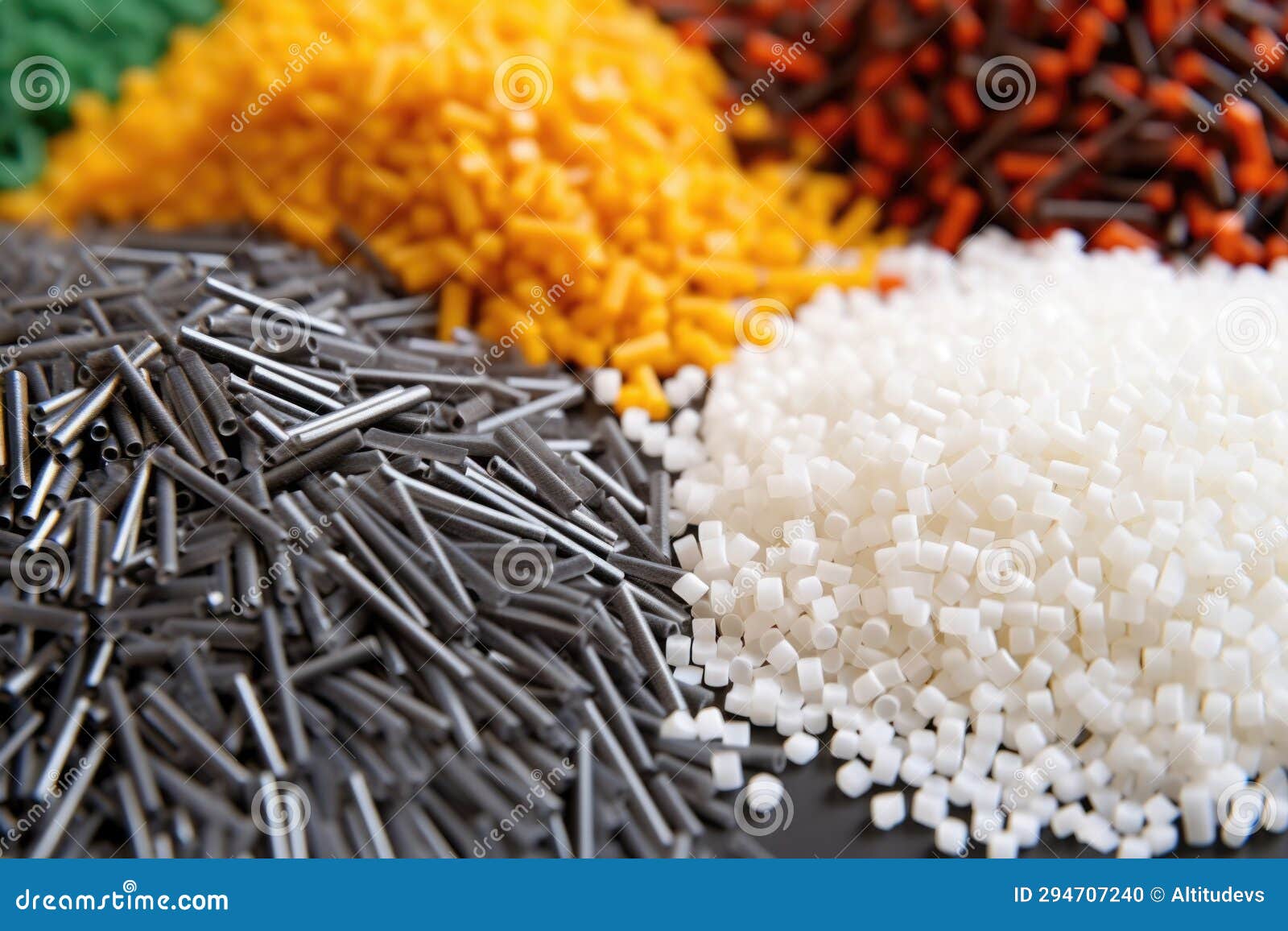 Extruded Plastic Pellets the Raw Material of Plastic Products Stock ...