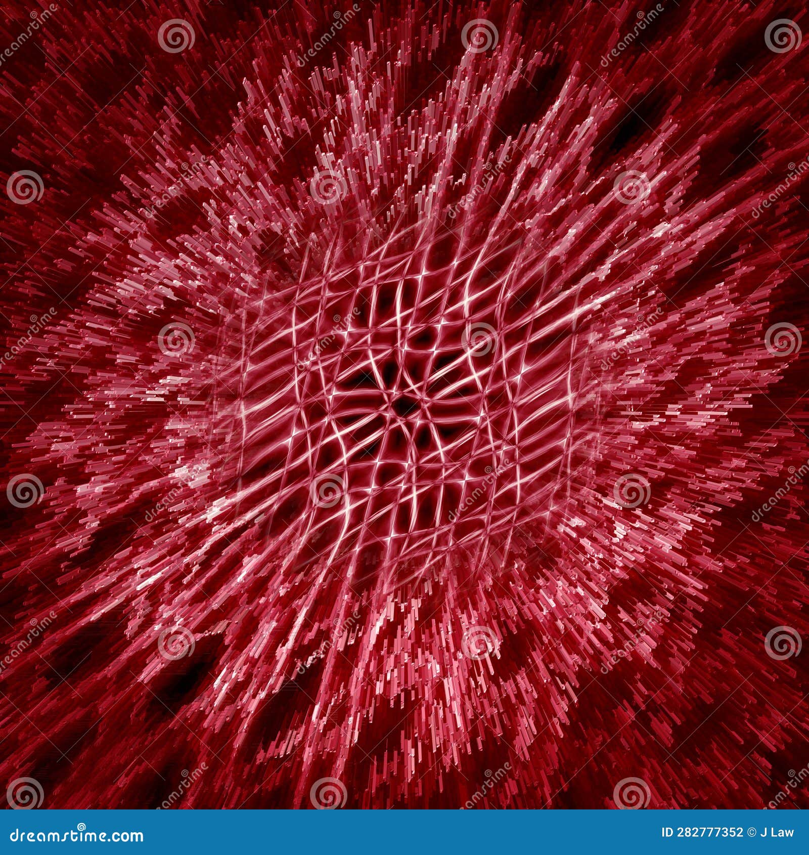 Extruded Red and Scarlet Twisted Grid Style Pattern and Design Stock ...