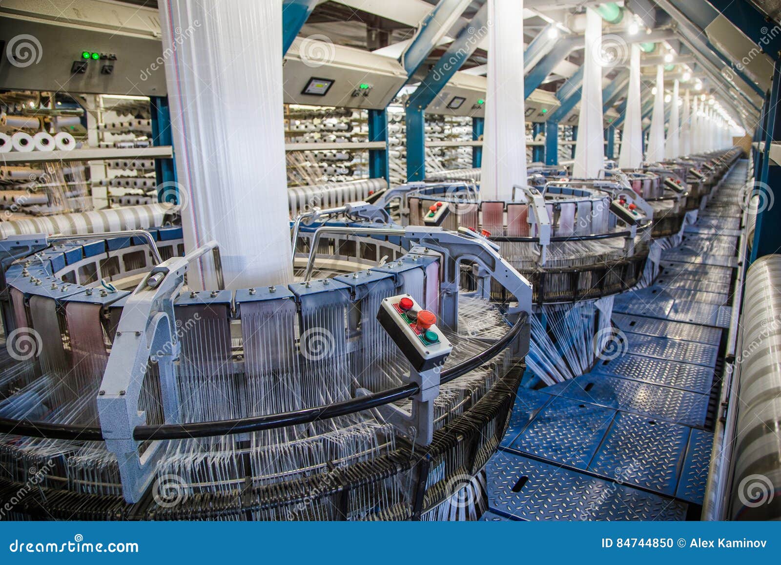 Extruder of polyethylene stock photo. Image of food, roll - 84744850