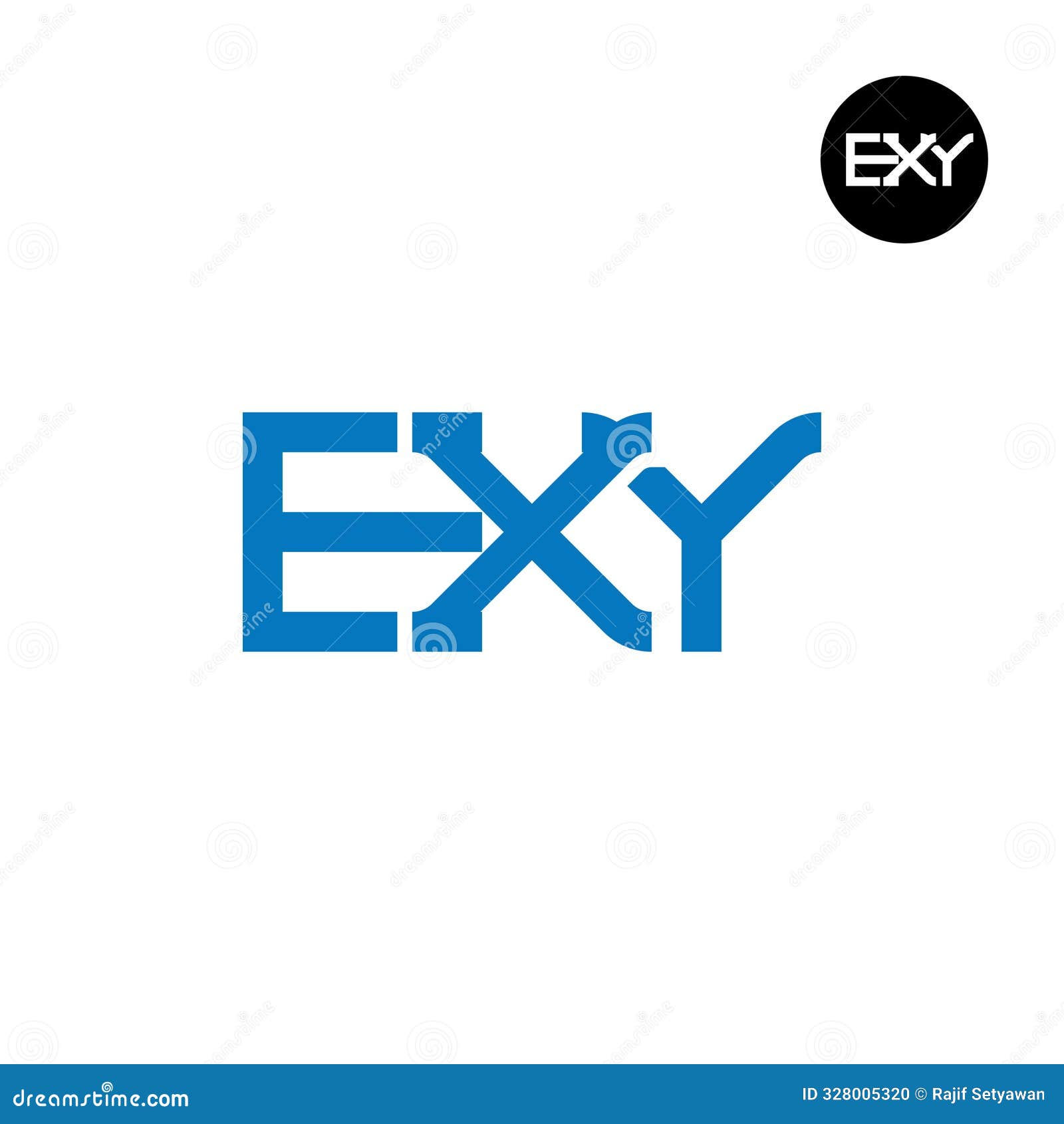EXY Logo Letter Monogram Design Stock Vector - Illustration of alphabet ...