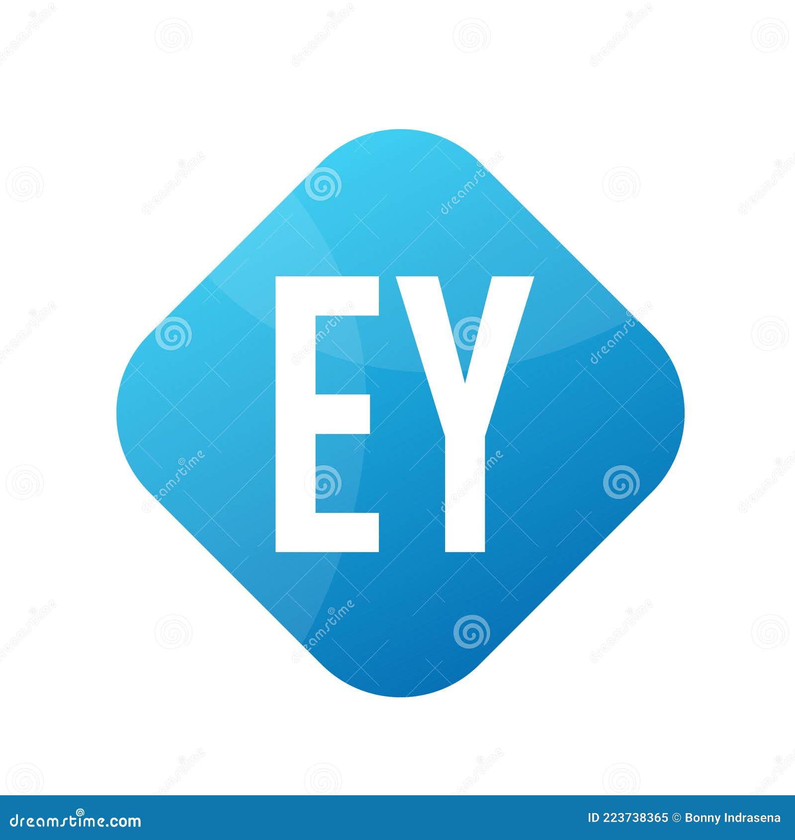 EY Letter Logo Design with Simple Style Stock Vector - Illustration of ...